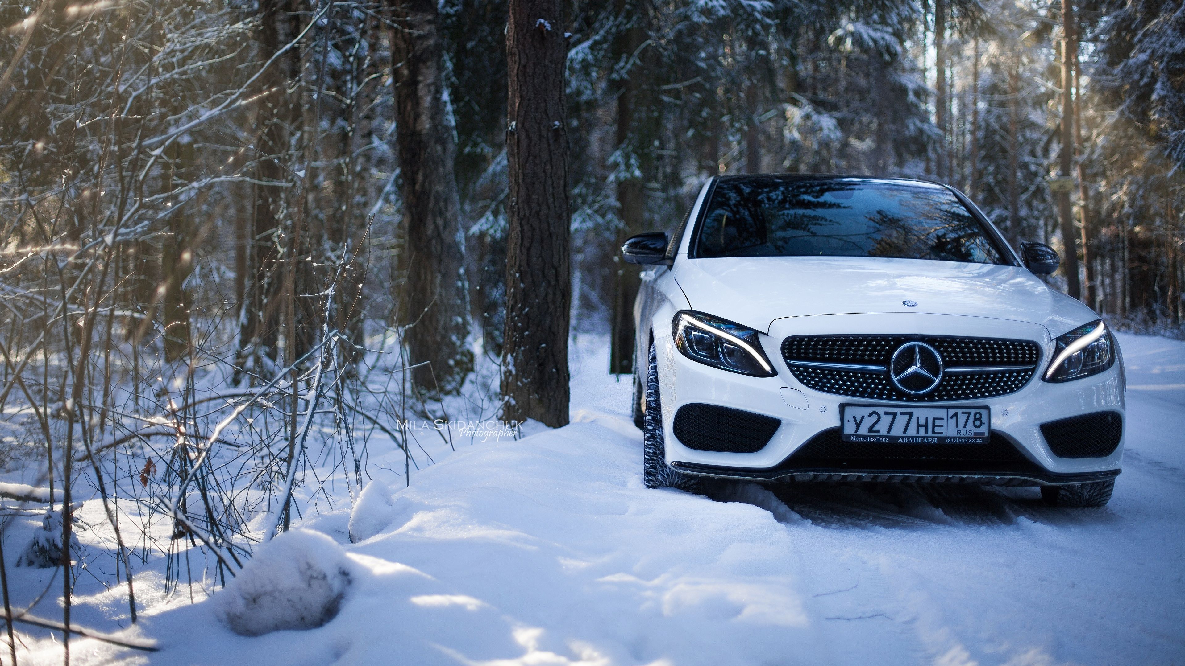 Mercedes Benz Winter Wallpapers - Wallpaper Cave