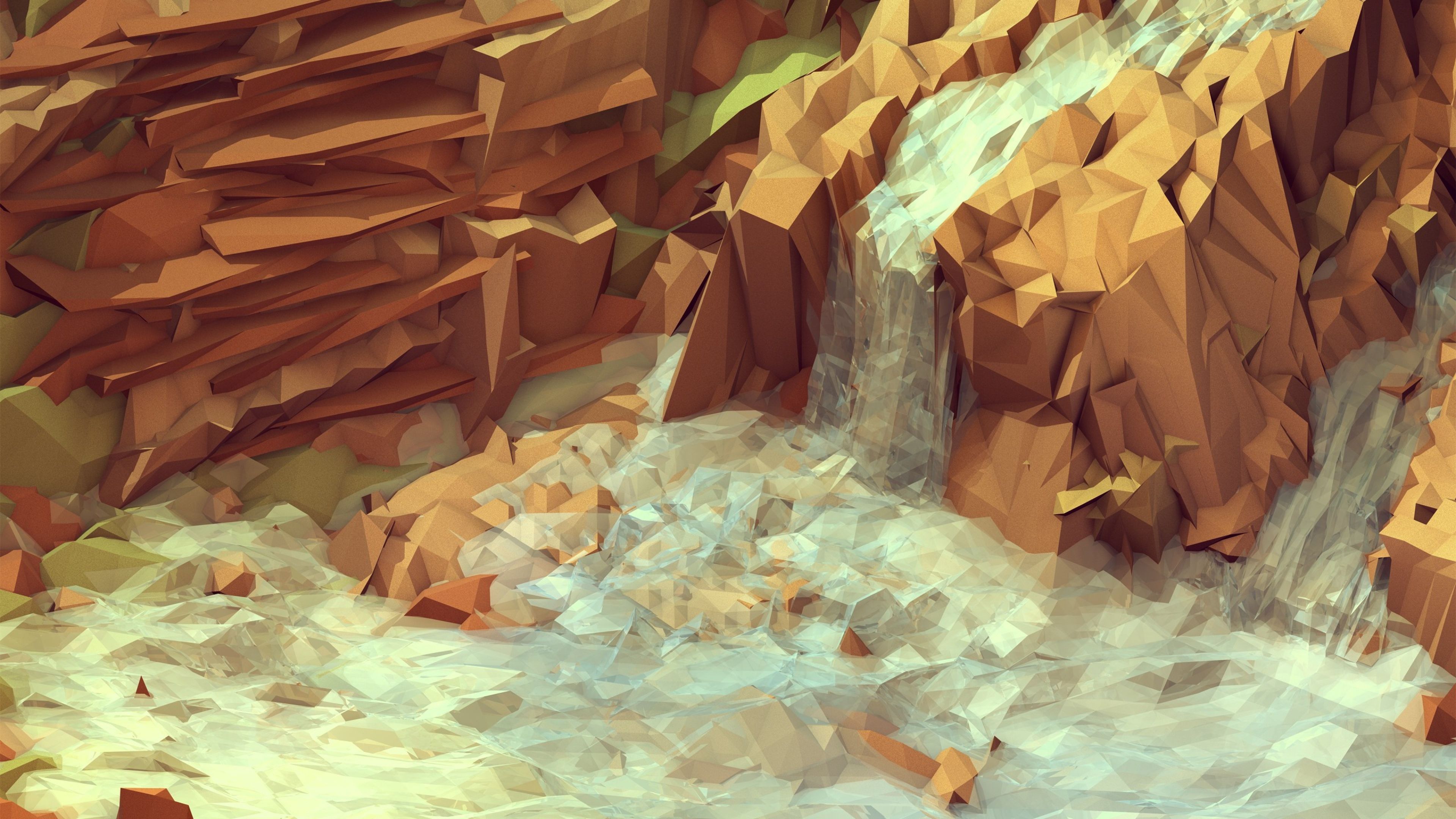 Polygon Winter Wallpapers - Wallpaper Cave