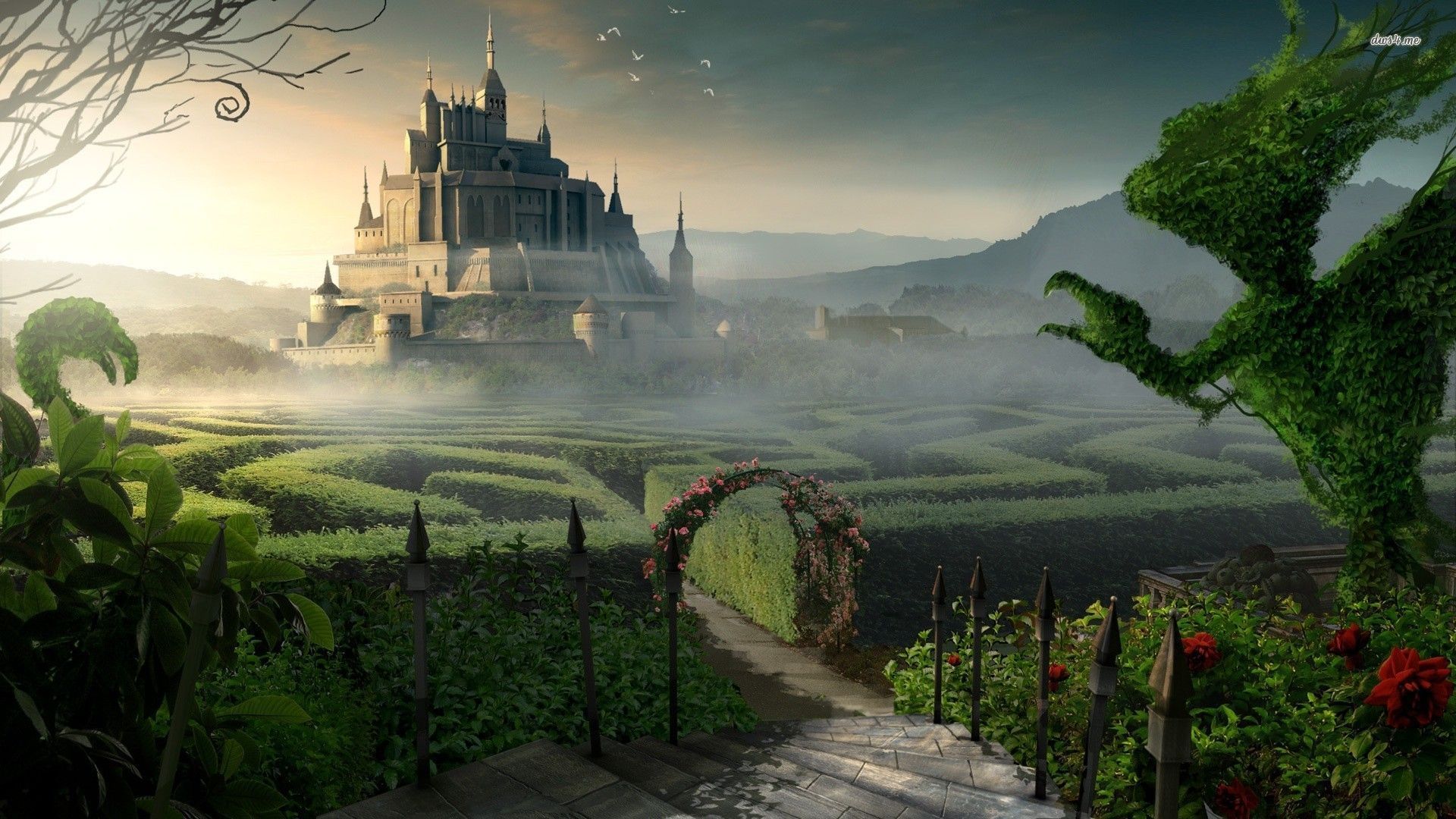 Castle Landscape Wallpapers - Wallpaper Cave