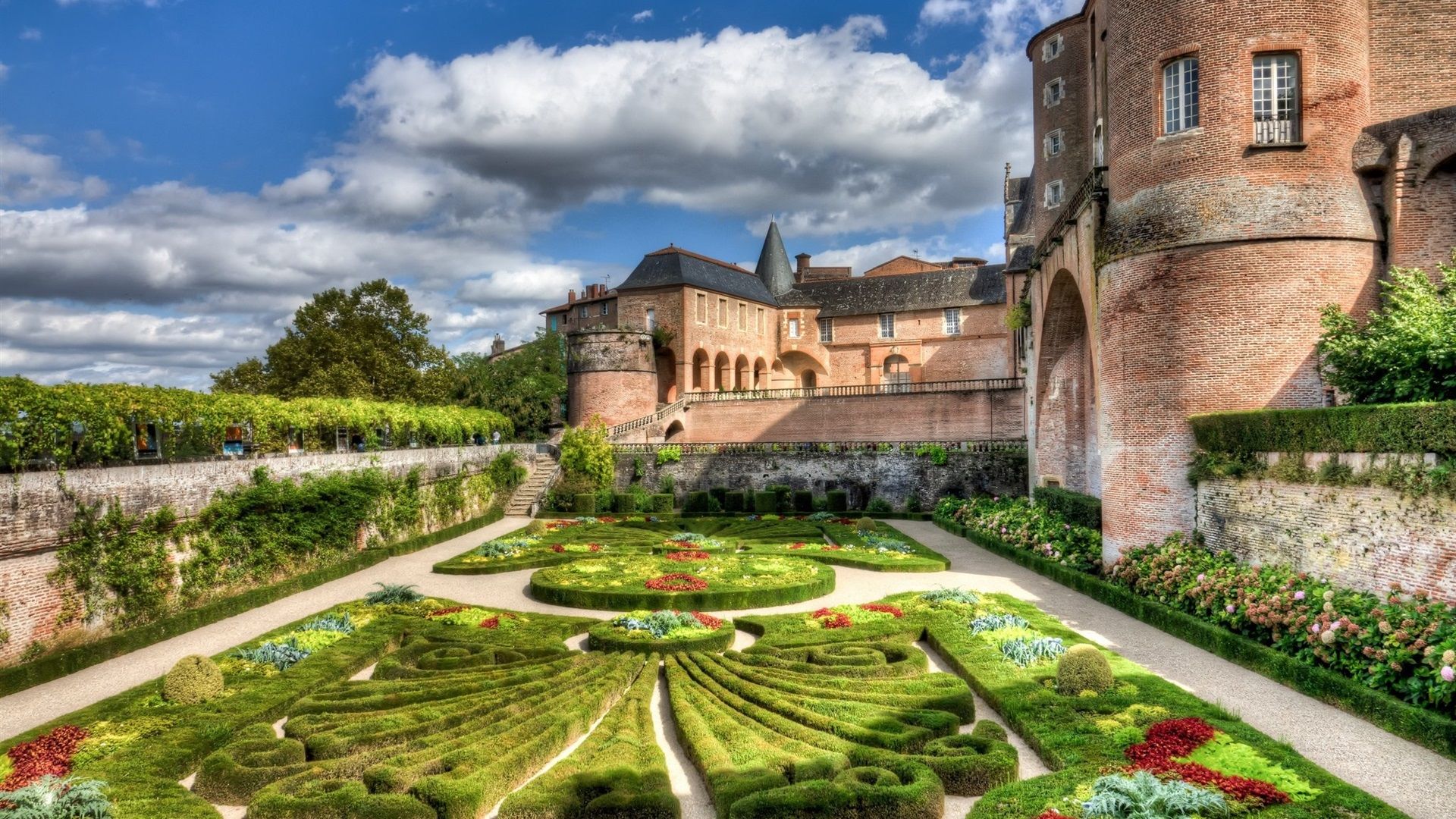Castle Garden Wallpapers - Wallpaper Cave