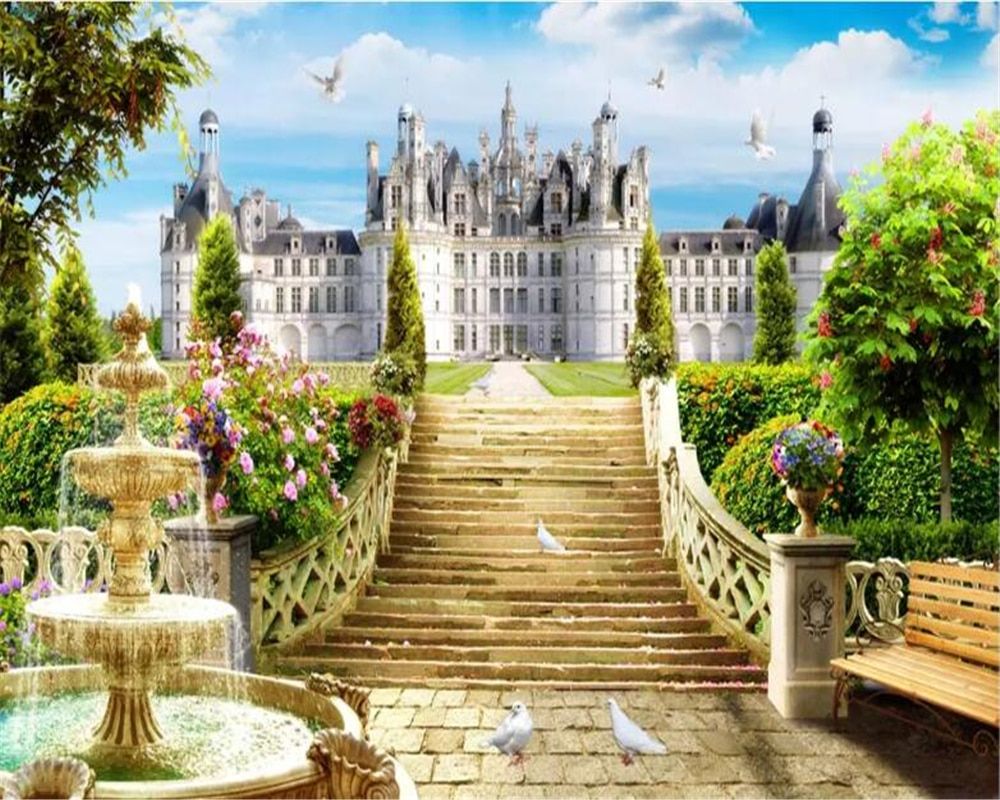 Castle Garden Wallpapers - Wallpaper Cave