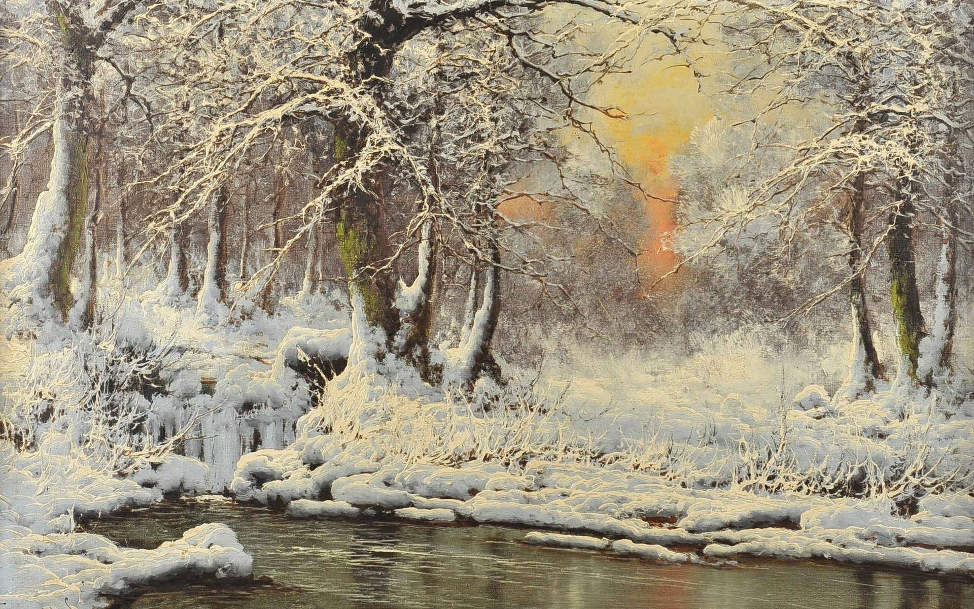 Winter Pond Wallpapers - Wallpaper Cave