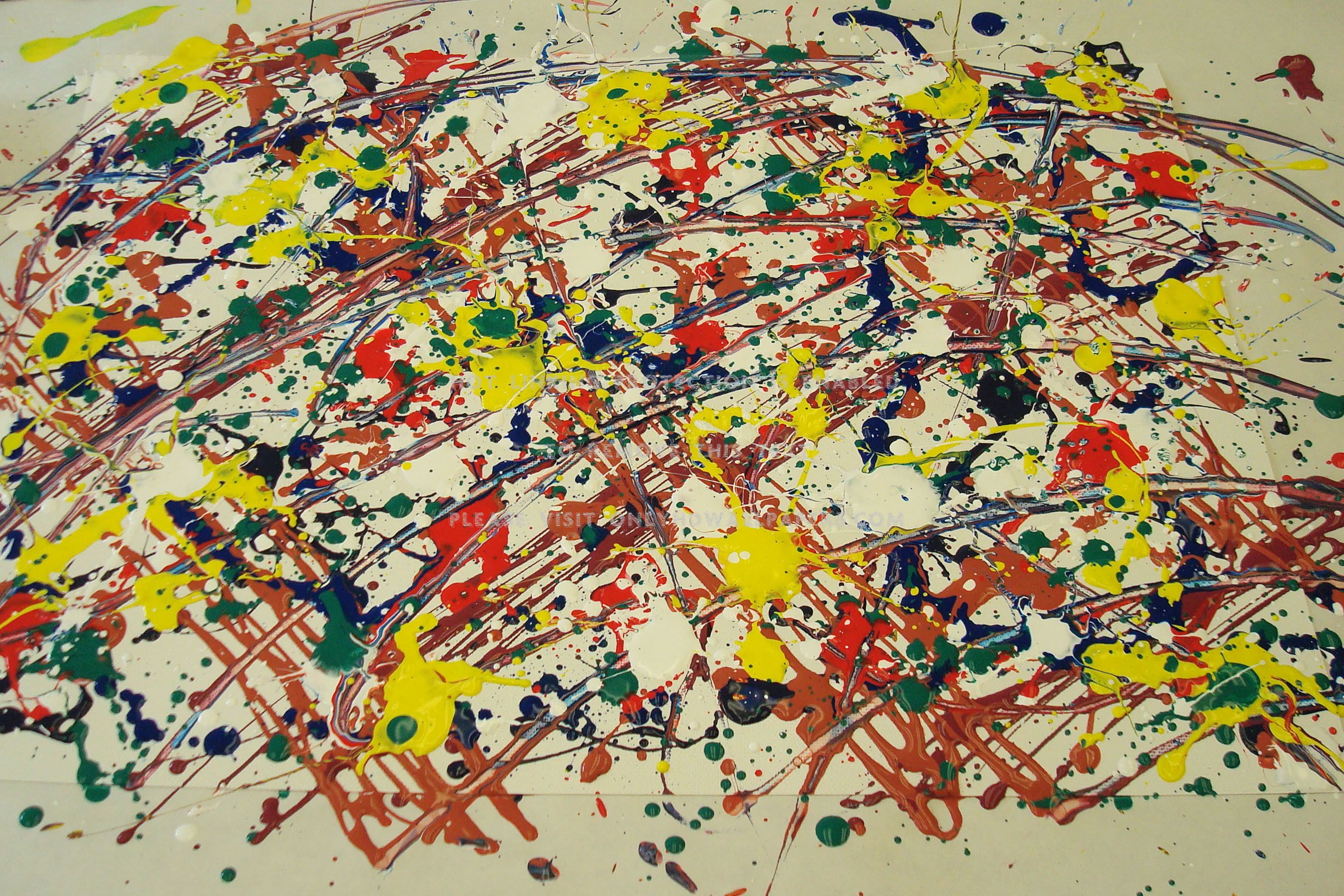 Jackson Pollock Desktop Wallpapers - Wallpaper Cave