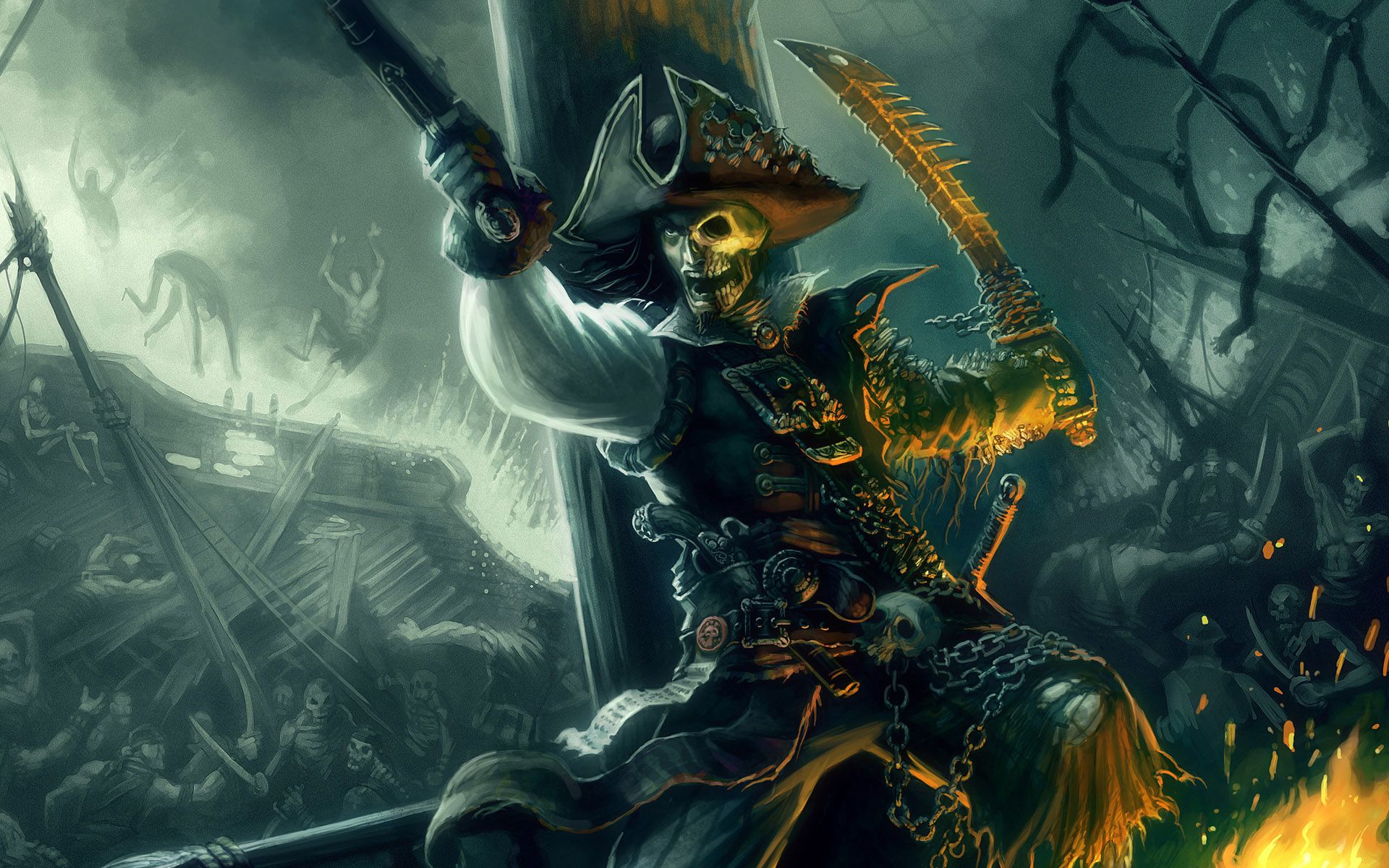 Pirates Skull Wallpapers - Wallpaper Cave