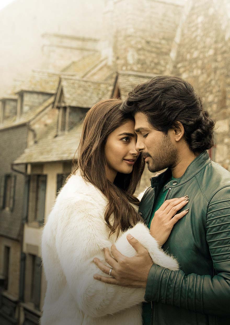 Pooja Hegde And Allu Arjun Wallpapers - Wallpaper Cave