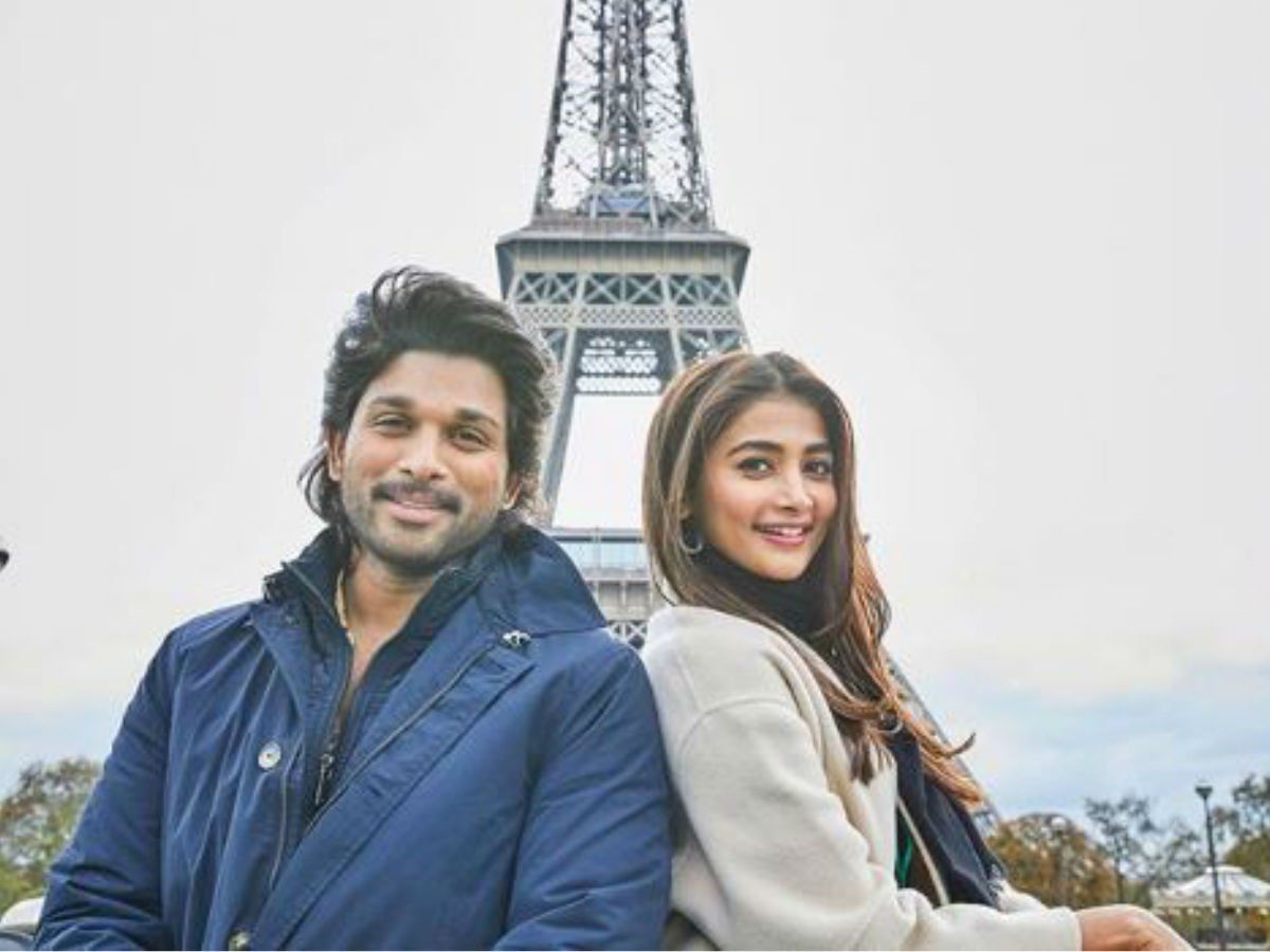Pooja Hegde And Allu Arjun Wallpapers - Wallpaper Cave