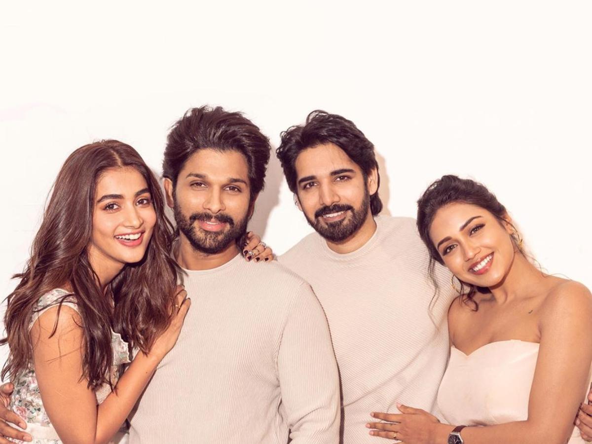 Pooja Hegde And Allu Arjun Wallpapers Wallpaper Cave