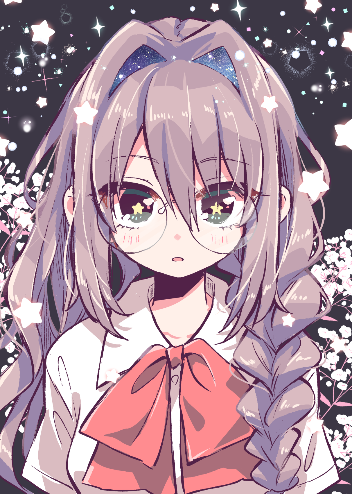 Cute Anime Girl With Glasses Wallpapers Wallpaper Cave