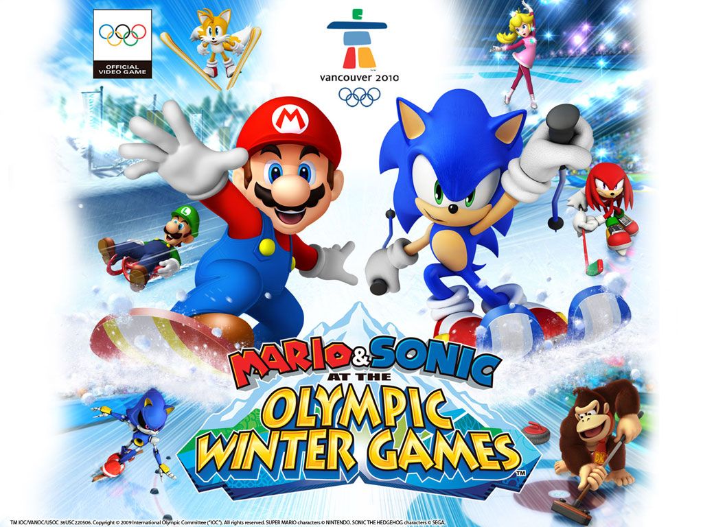 Mario And Sonic Winter Wallpapers - Wallpaper Cave