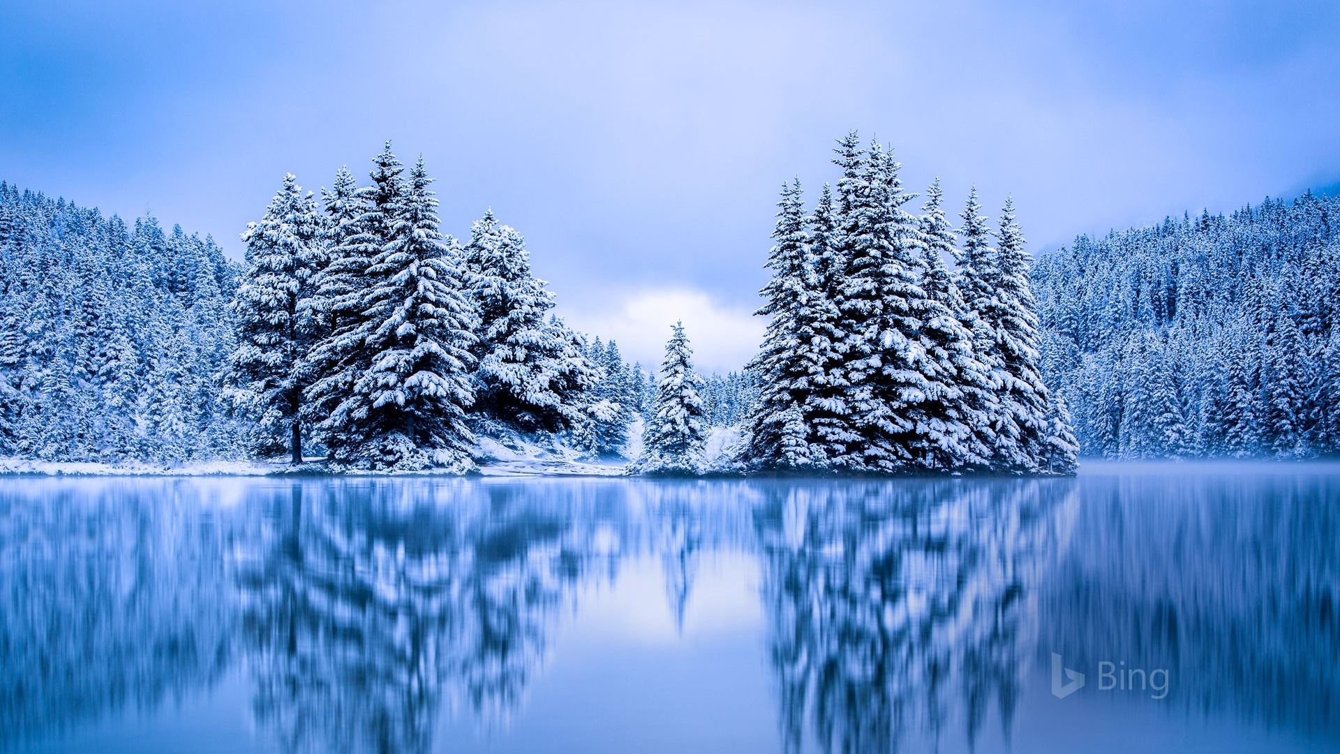 Banff NP In Winter Wallpapers - Wallpaper Cave