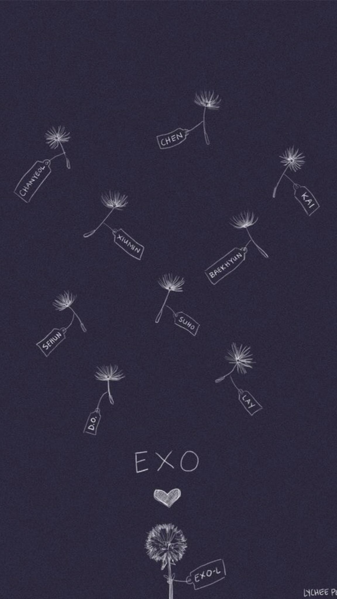 Exo-L Wallpapers - Wallpaper Cave