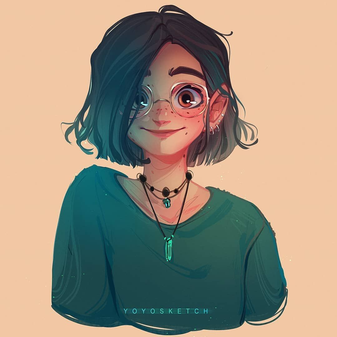 Simple Realistic Animation Girl Wallpapers - Wallpaper Cave