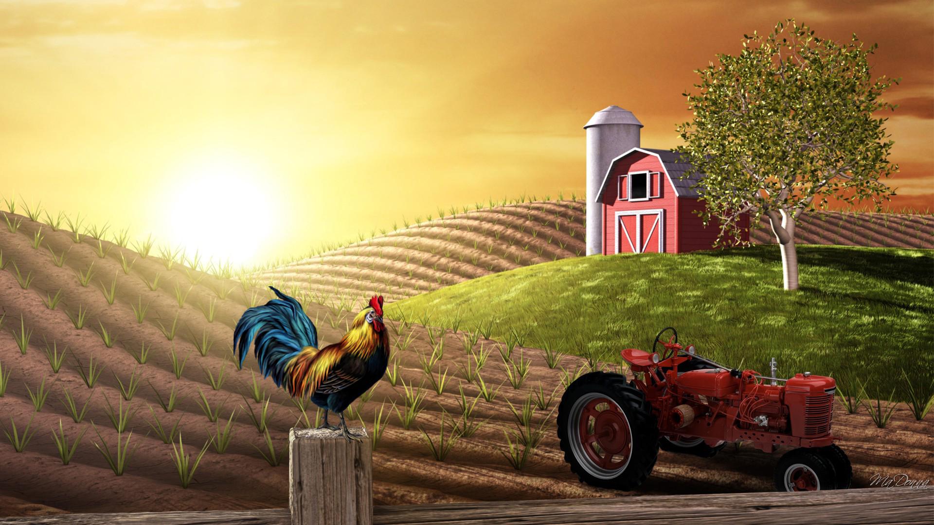 Red Barn Farm Wallpapers - Wallpaper Cave