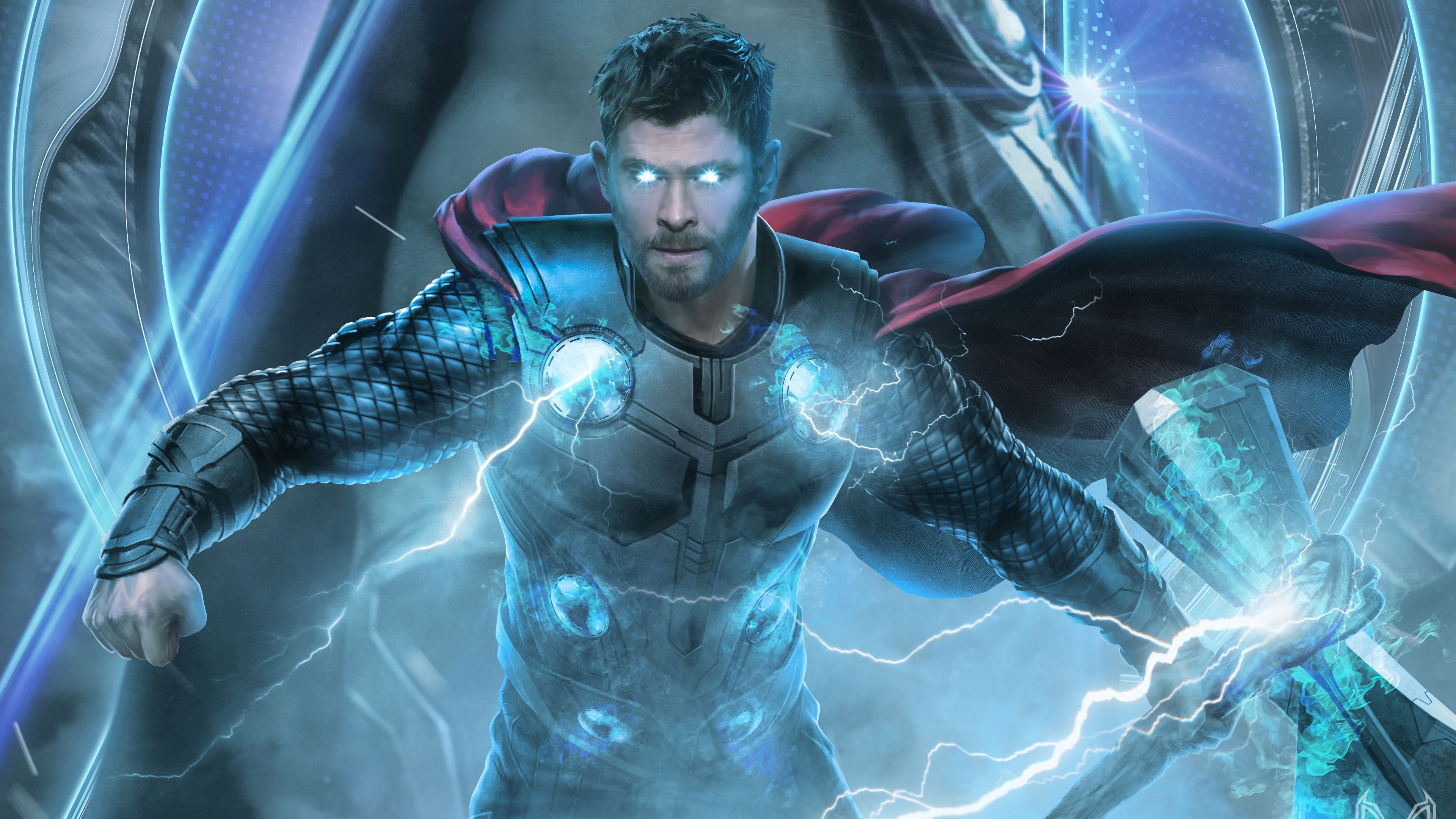 Thor Portrait Wallpapers - Wallpaper Cave