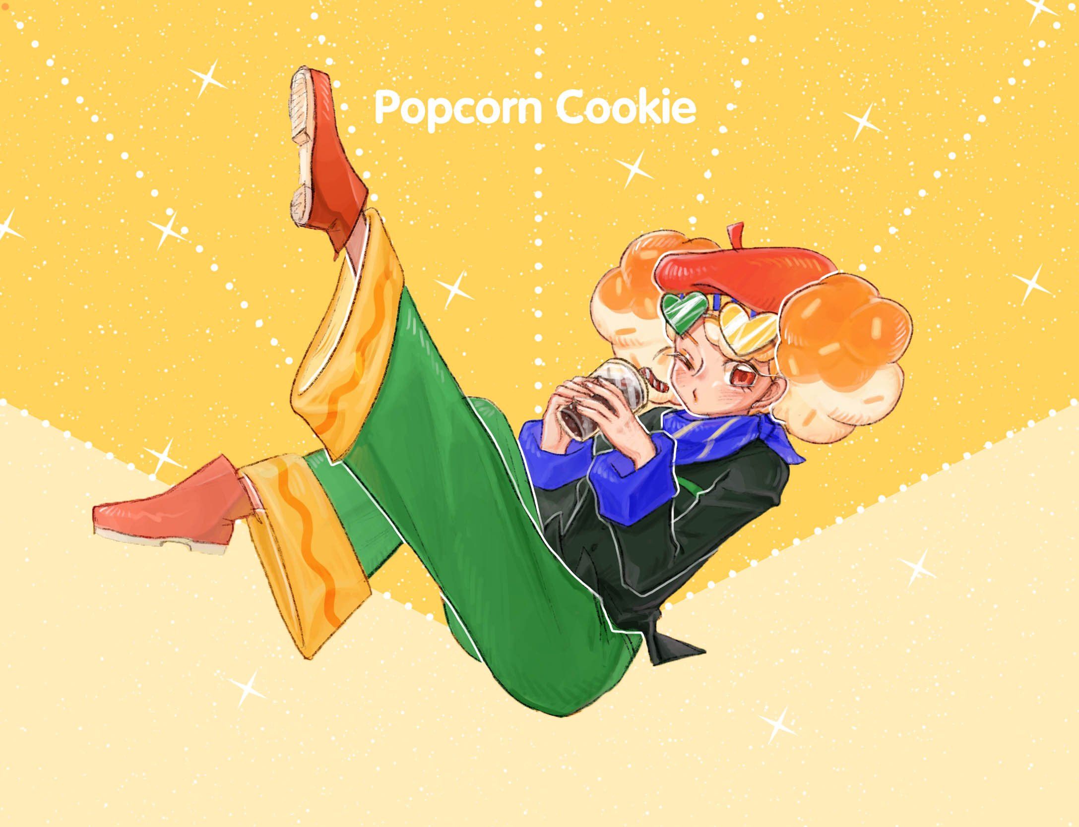 Popcorn Cookie Cookie Run Wallpapers - Wallpaper Cave