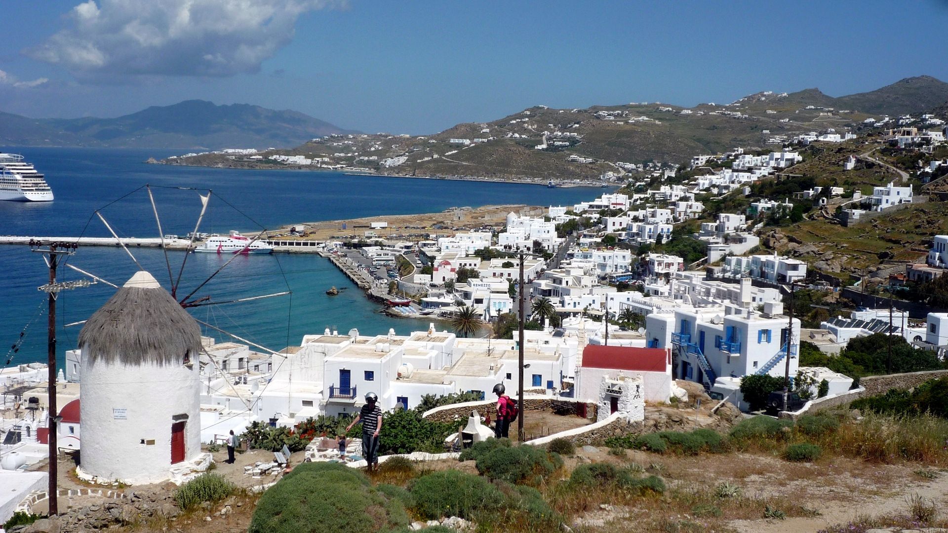 Mykonos Greece Computer Wallpapers - Wallpaper Cave