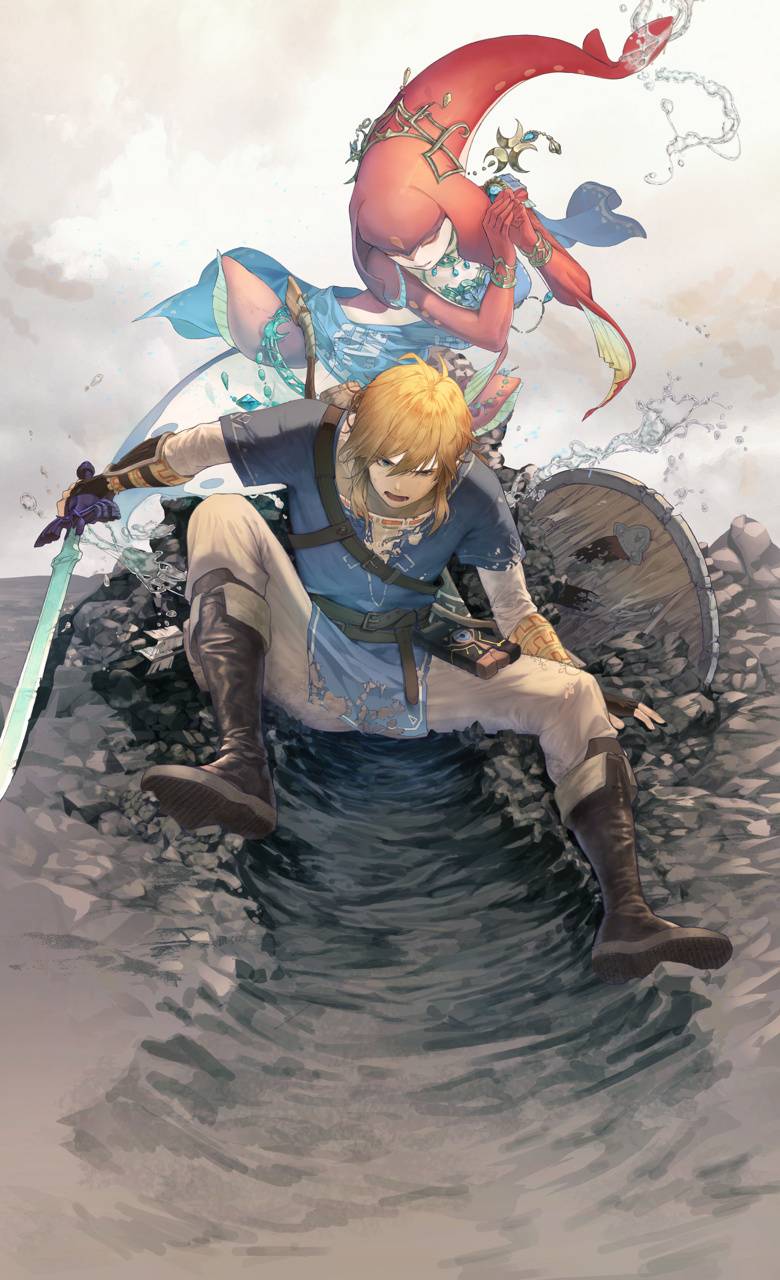 Link And Mipha Wallpapers - Wallpaper Cave