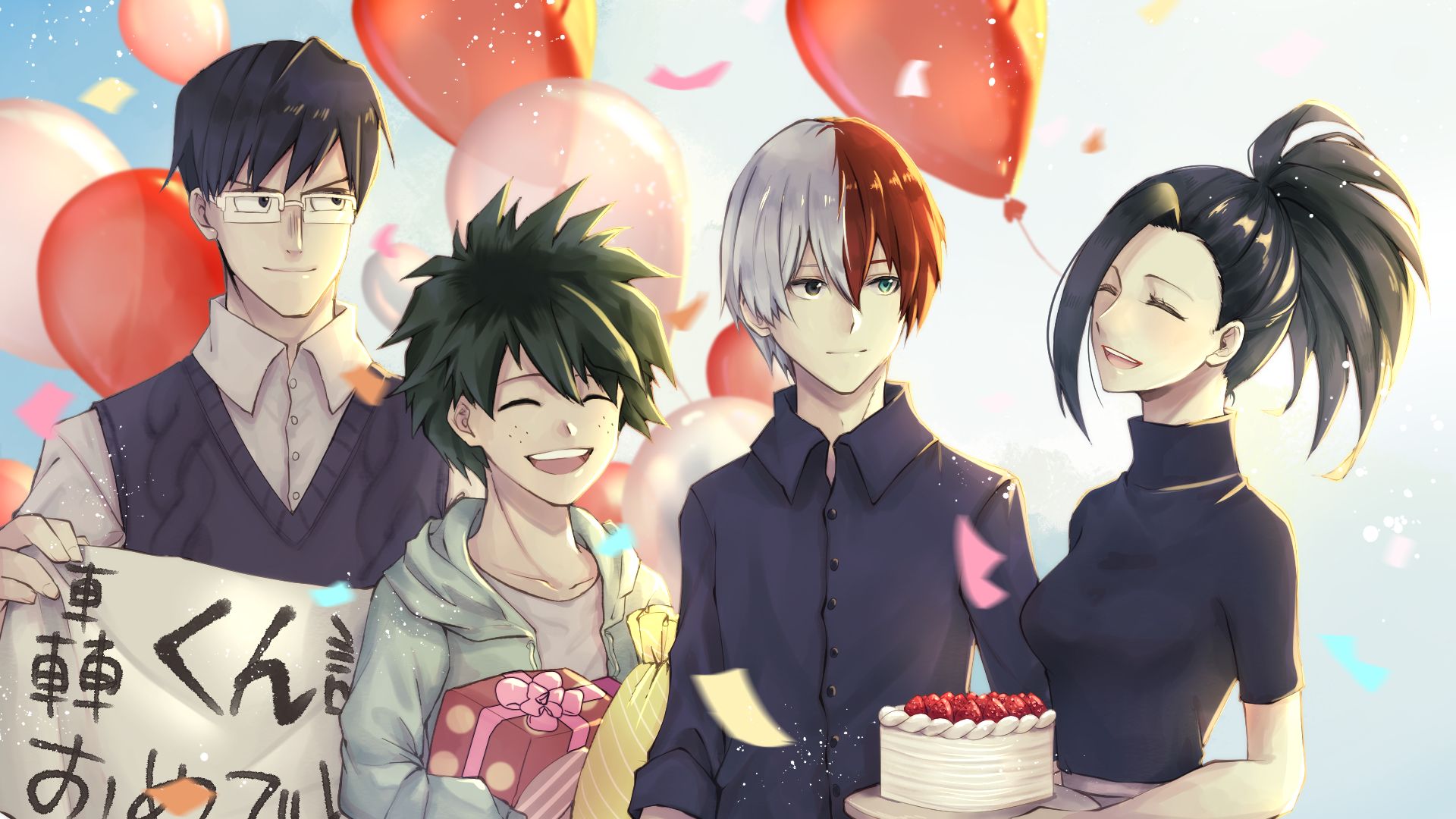 Todoroki And Momo Wallpapers - Wallpaper Cave