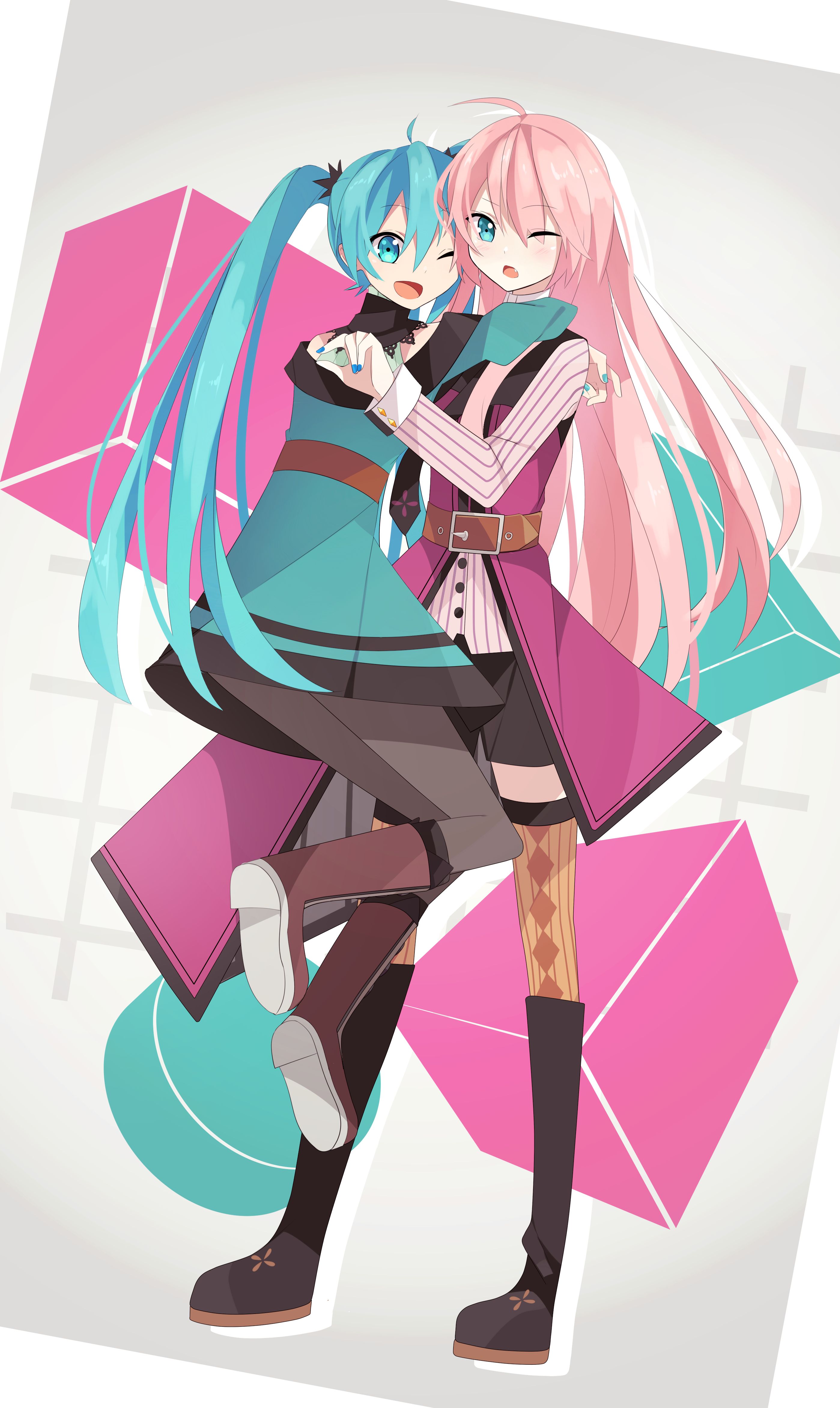 Miku X Akatsuki Wallpapers - Wallpaper Cave