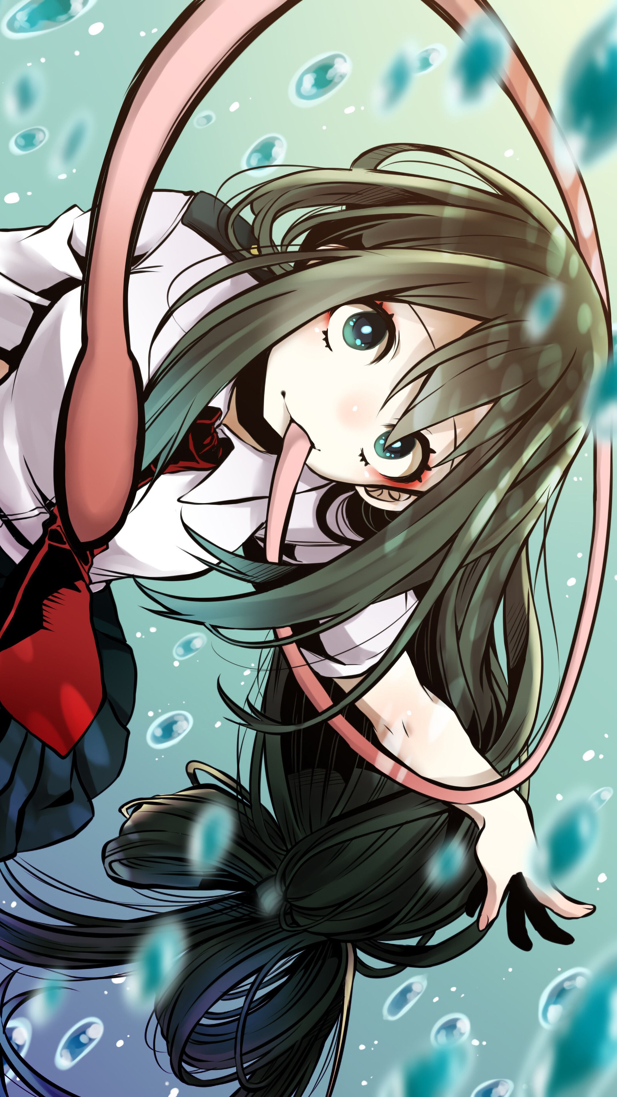 Tsuyu Asui iPhone Wallpapers - Wallpaper Cave