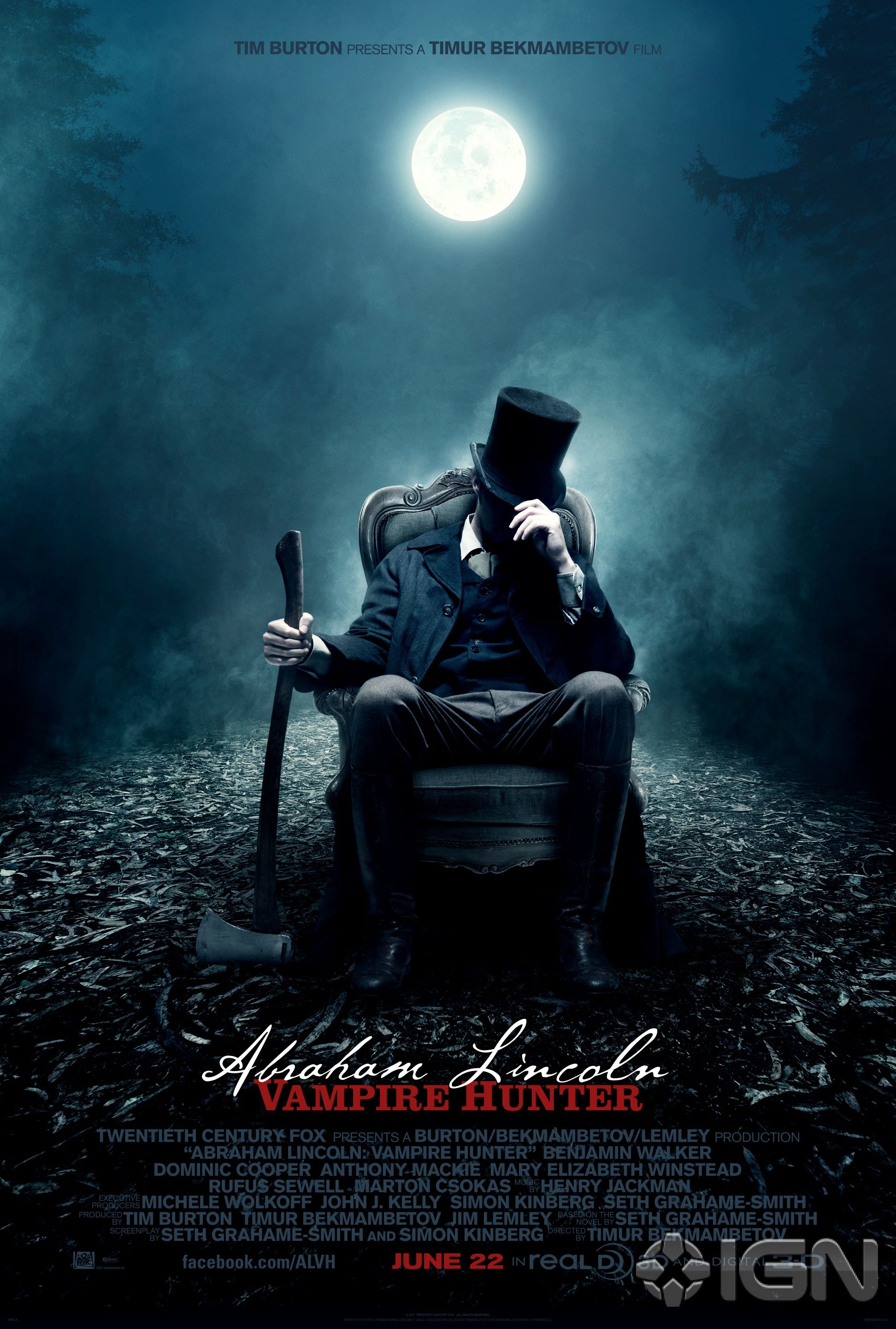Abraham Lincoln Vampire Hunter Wallpapers - Wallpaper Cave