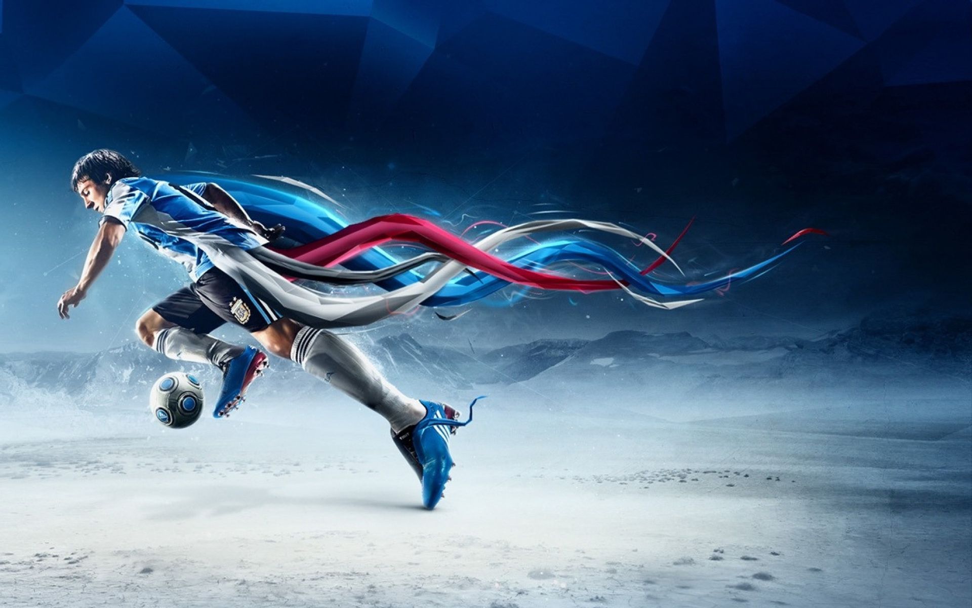 Blue Soccer Wallpapers - Wallpaper Cave