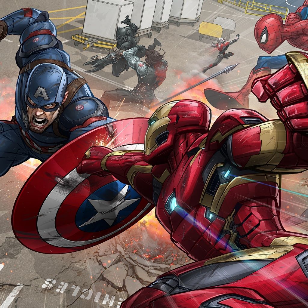 Captain America Fight Wallpapers - Wallpaper Cave