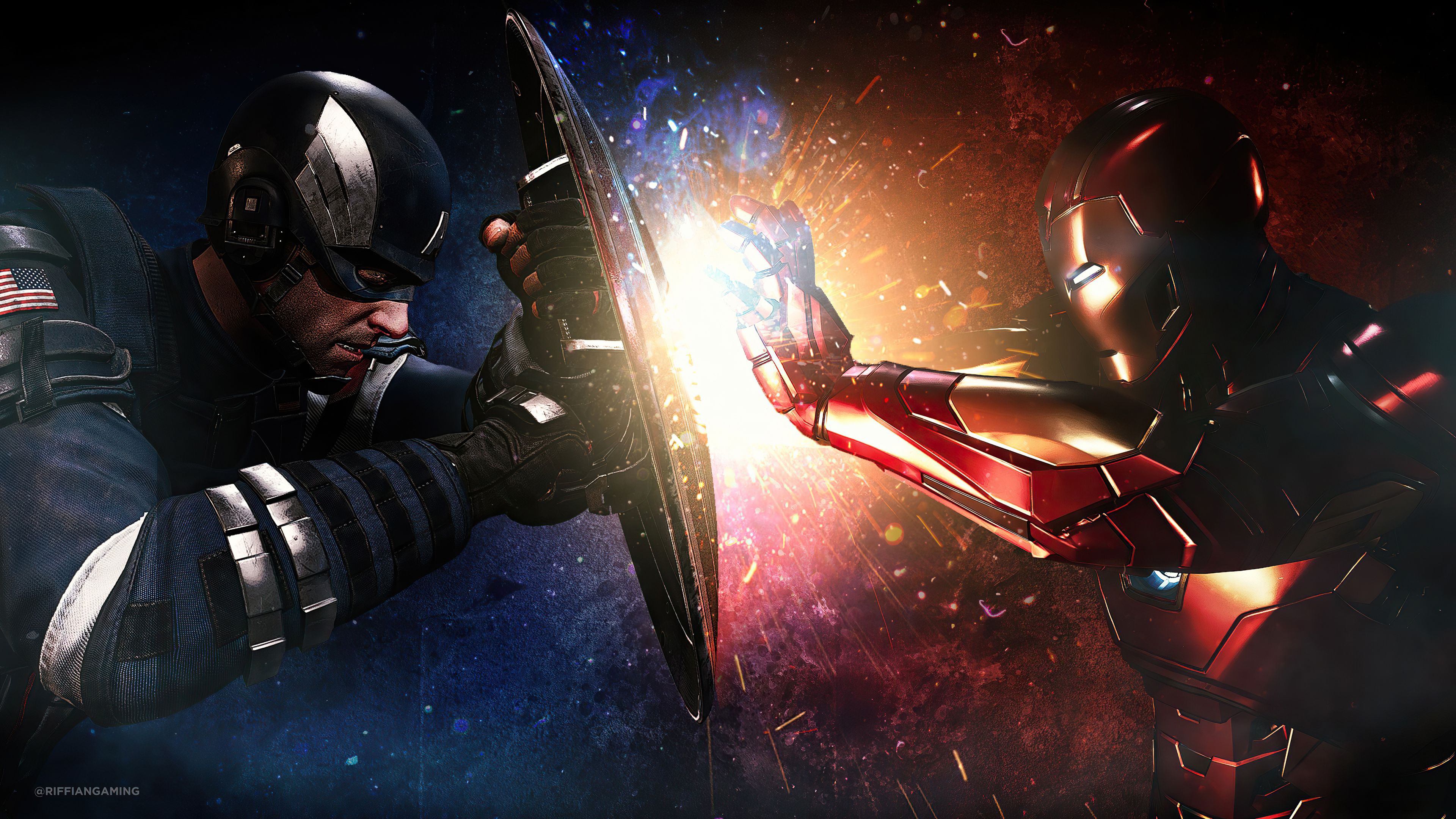 Captain America Fight Wallpapers - Wallpaper Cave