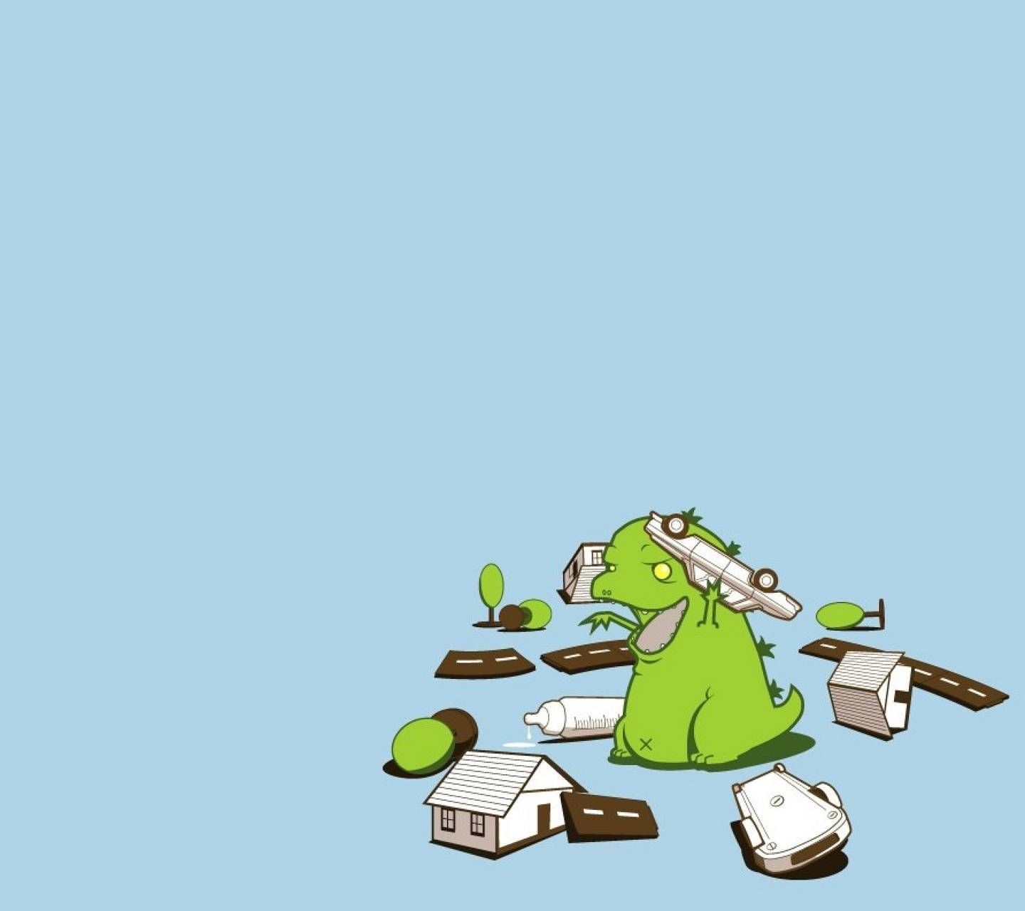 Cute Godzilla Wallpapers - Wallpaper Cave
