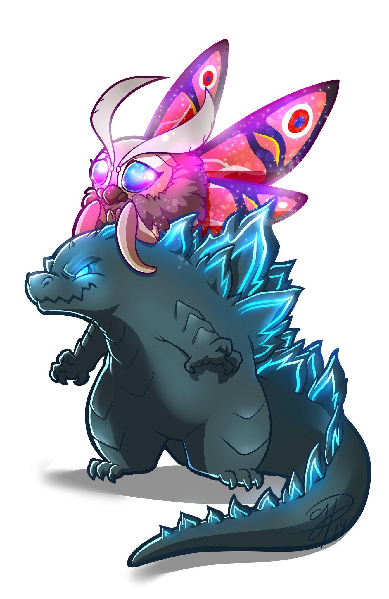 Cute Godzilla Wallpapers - Wallpaper Cave