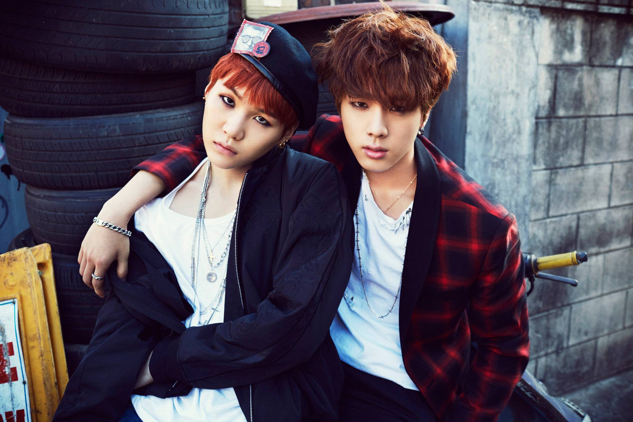 BTS Suga And Jin Wallpapers - Wallpaper Cave