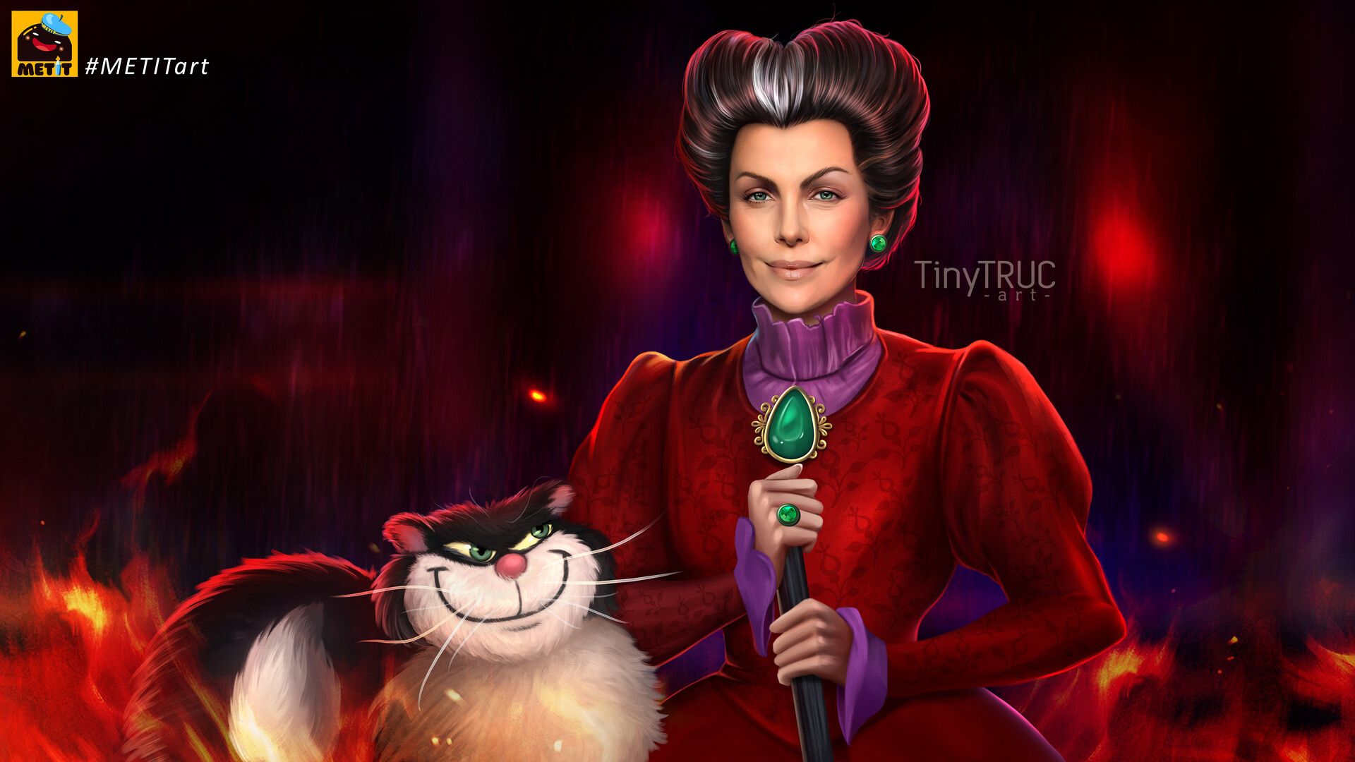 Lady Tremaine Wallpapers - Wallpaper Cave