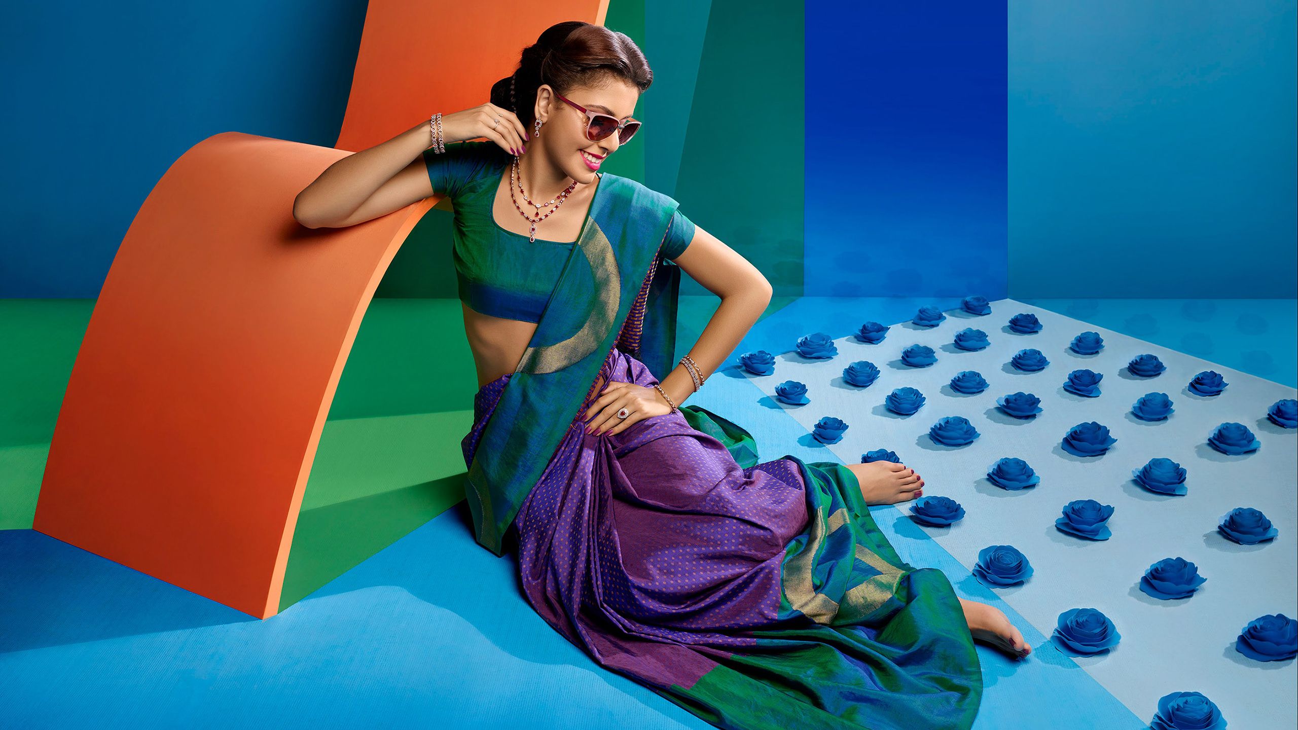 Saree Model Wallpapers - Wallpaper Cave