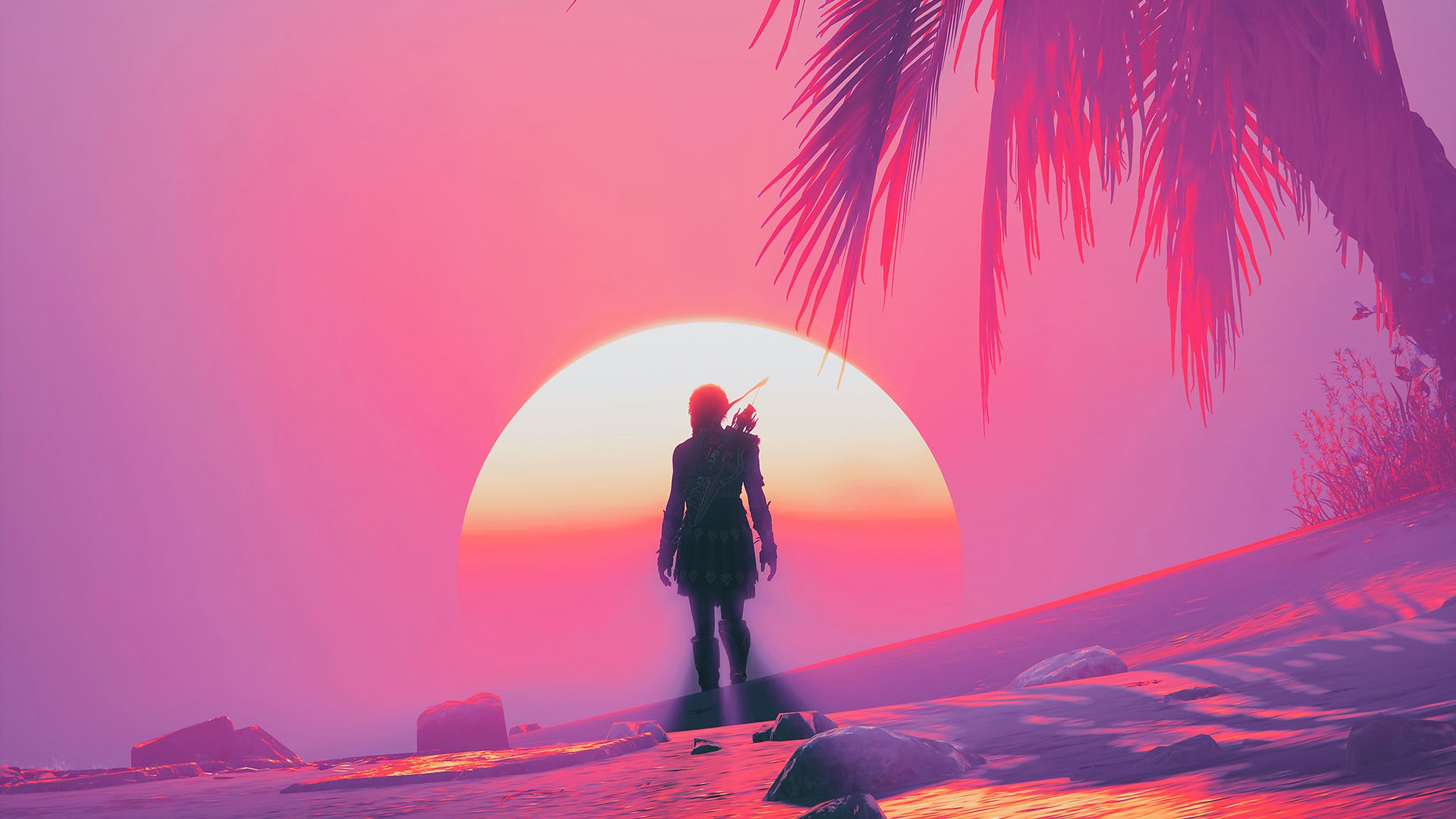 Gaming Sunrise Retro Wallpapers - Wallpaper Cave
