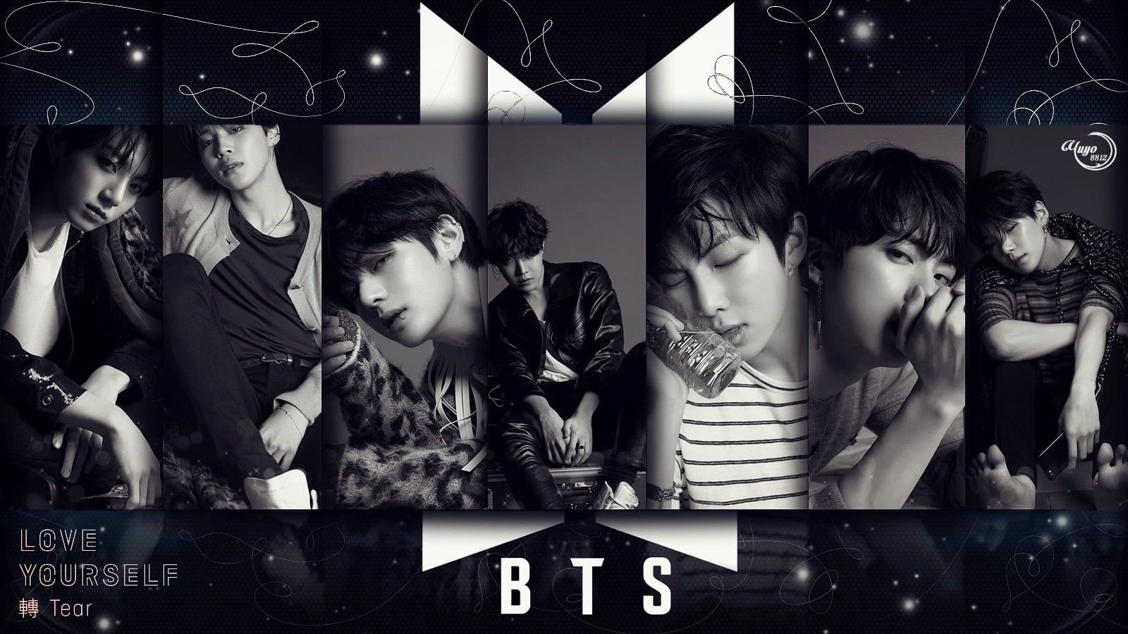 BTS Dark Desktop Wallpapers - Wallpaper Cave