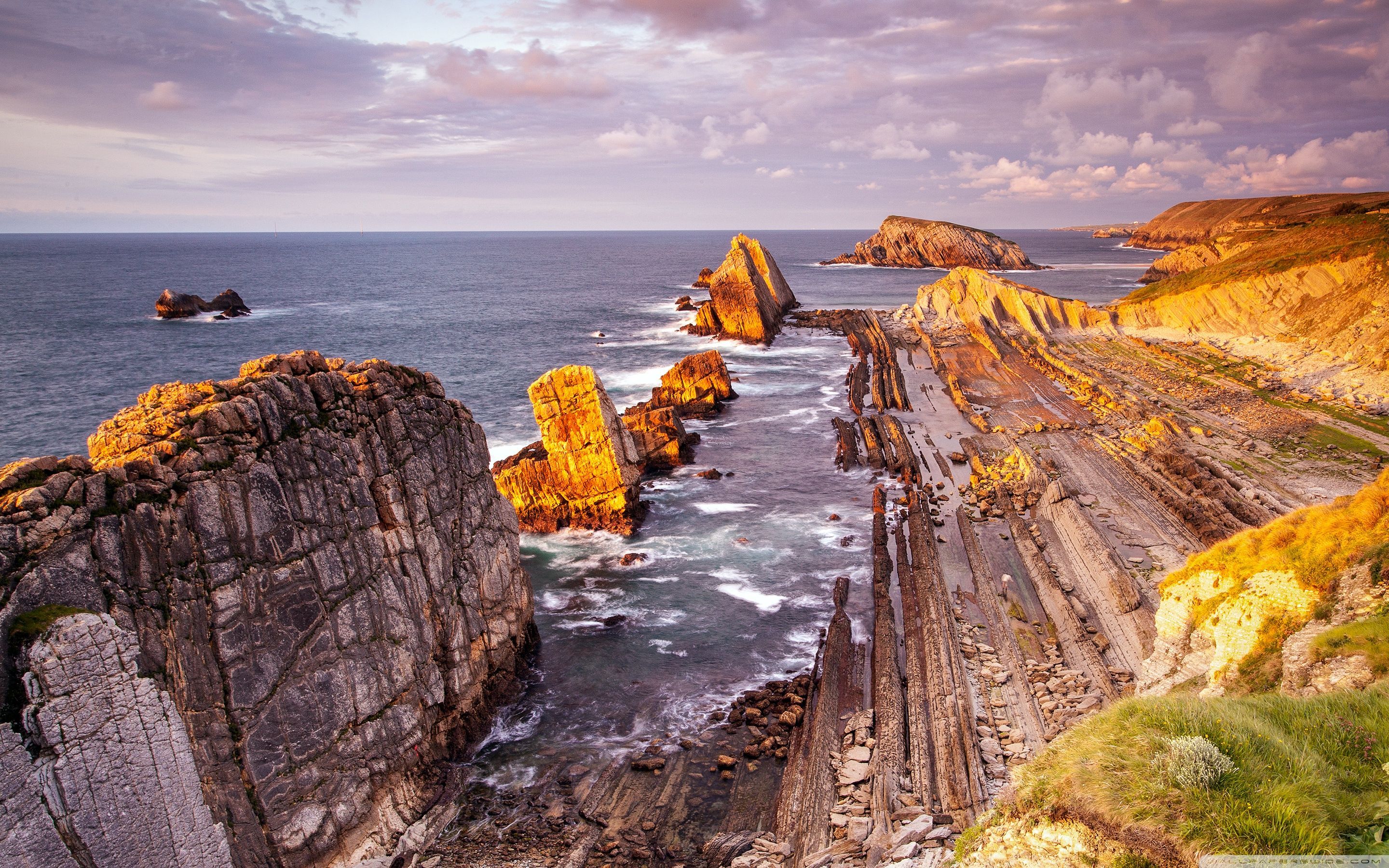 Coast Of Galicia Spain Wallpapers Wallpaper Cave
