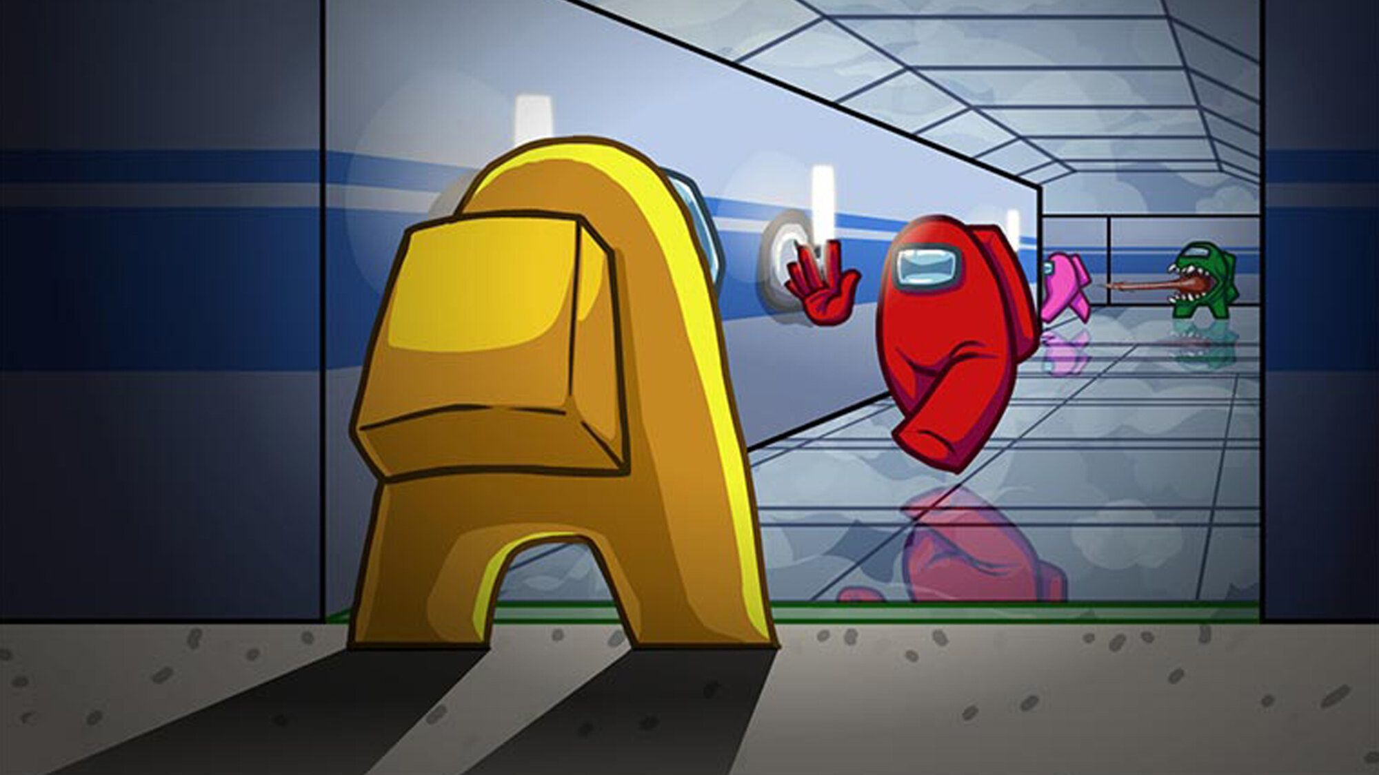 Among Us Impostor Fan Art Wallpapers Wallpaper Cave