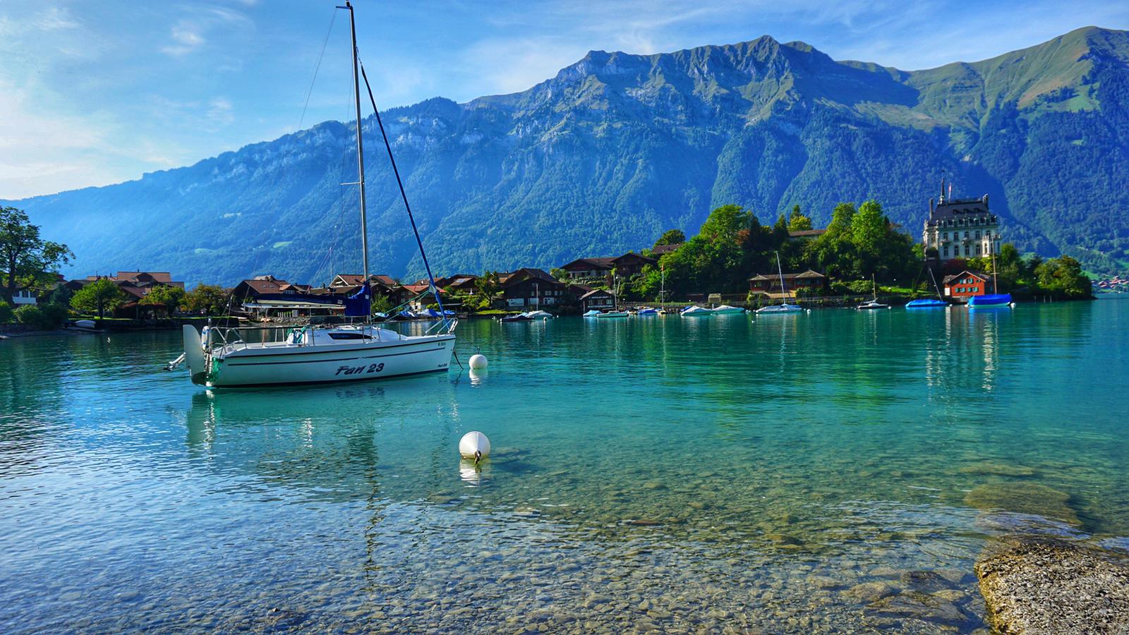 Lake Brienz Switzerland Wallpapers - Wallpaper Cave