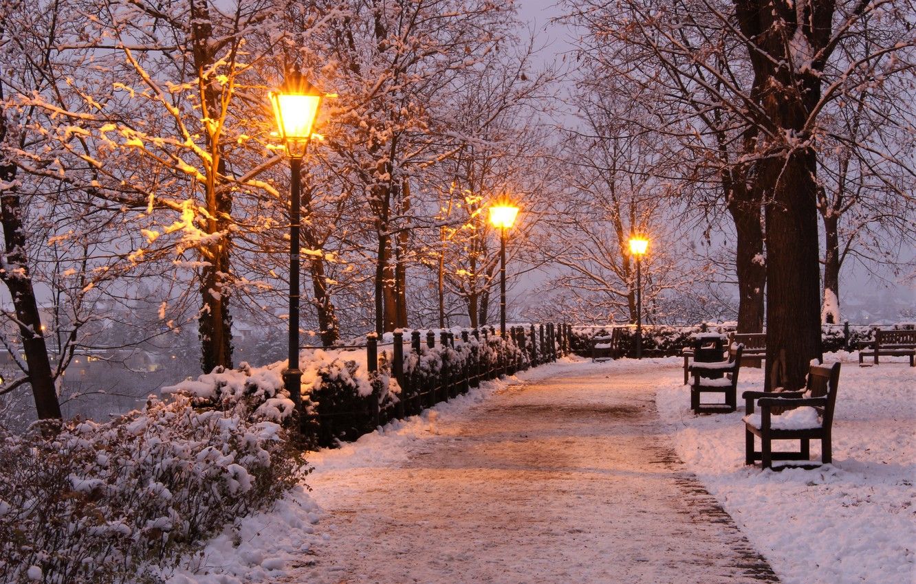 Winter Alley Wallpapers - Wallpaper Cave