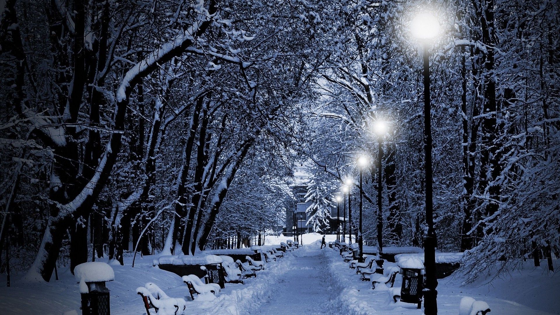 Winter Alley Wallpapers - Wallpaper Cave