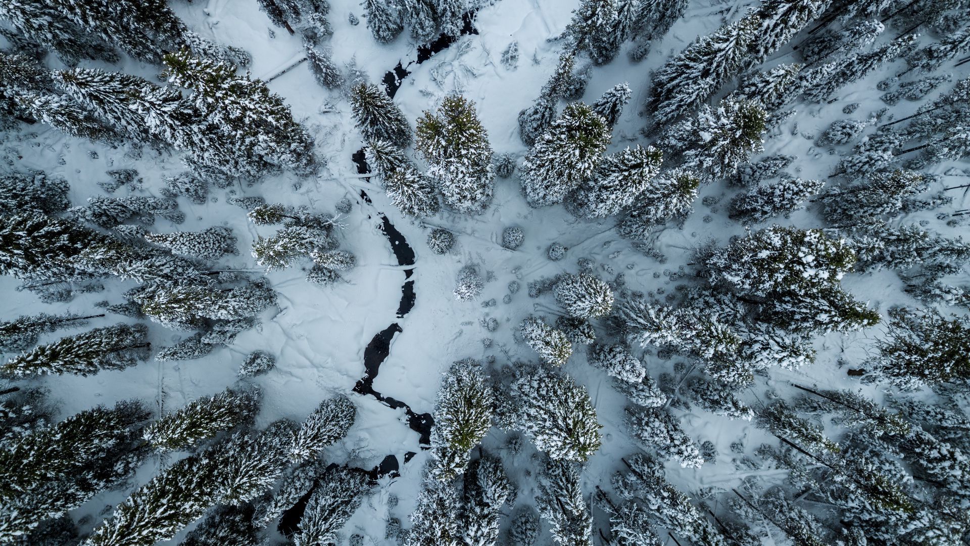 Winter Aerial Wallpapers - Wallpaper Cave