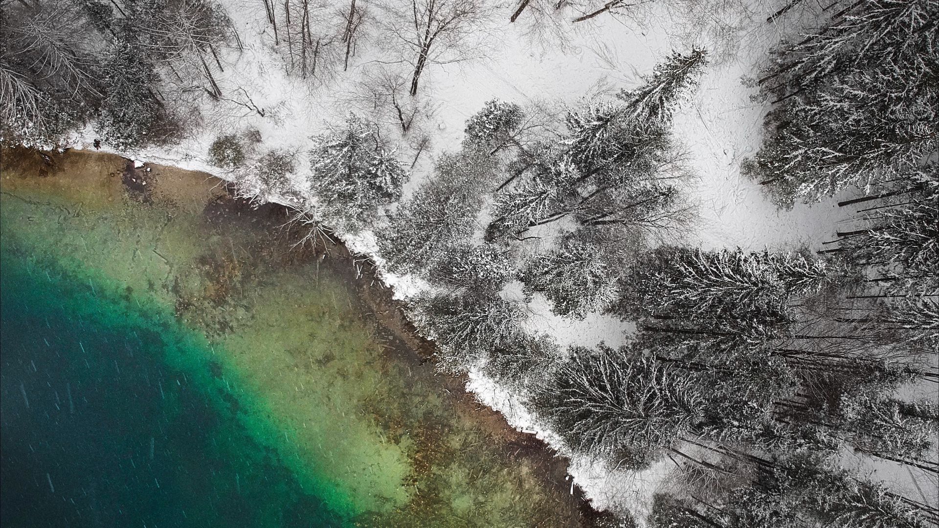 Winter Aerial Wallpapers - Wallpaper Cave