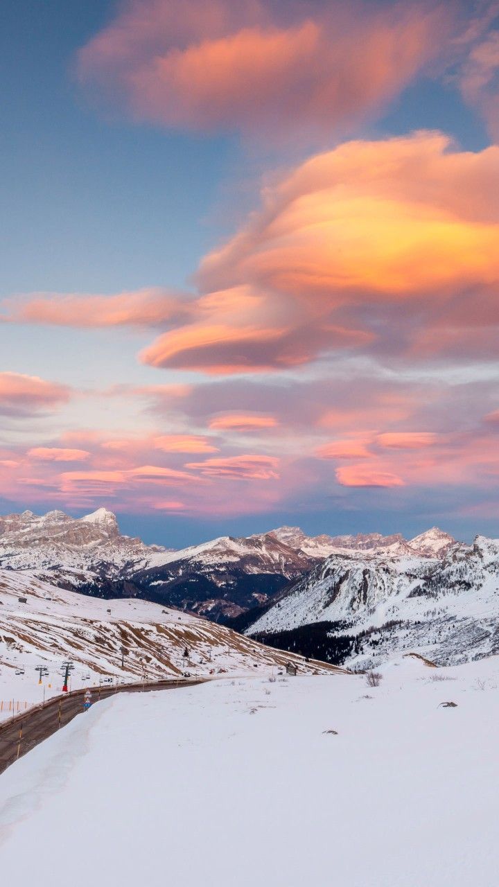 Amazing Winter Sunset Wallpapers - Wallpaper Cave