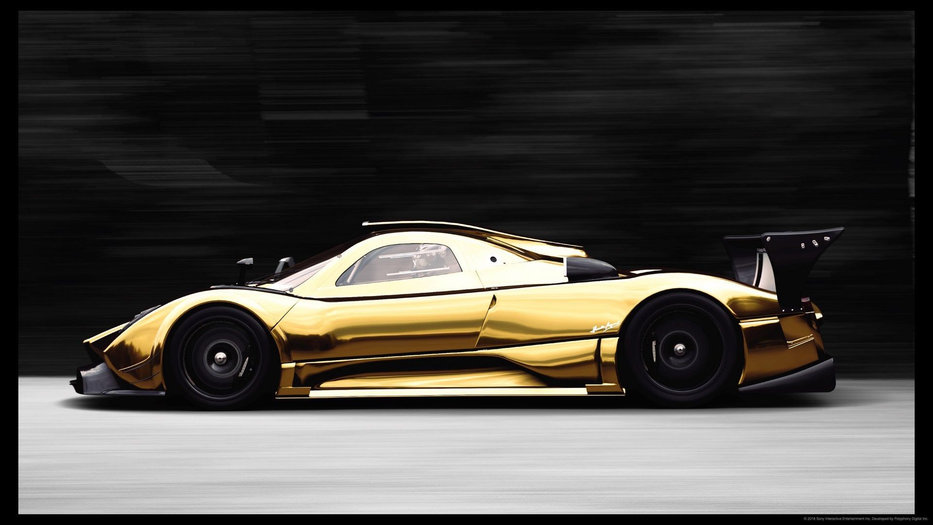 Golden Pagani Wallpapers - Wallpaper Cave