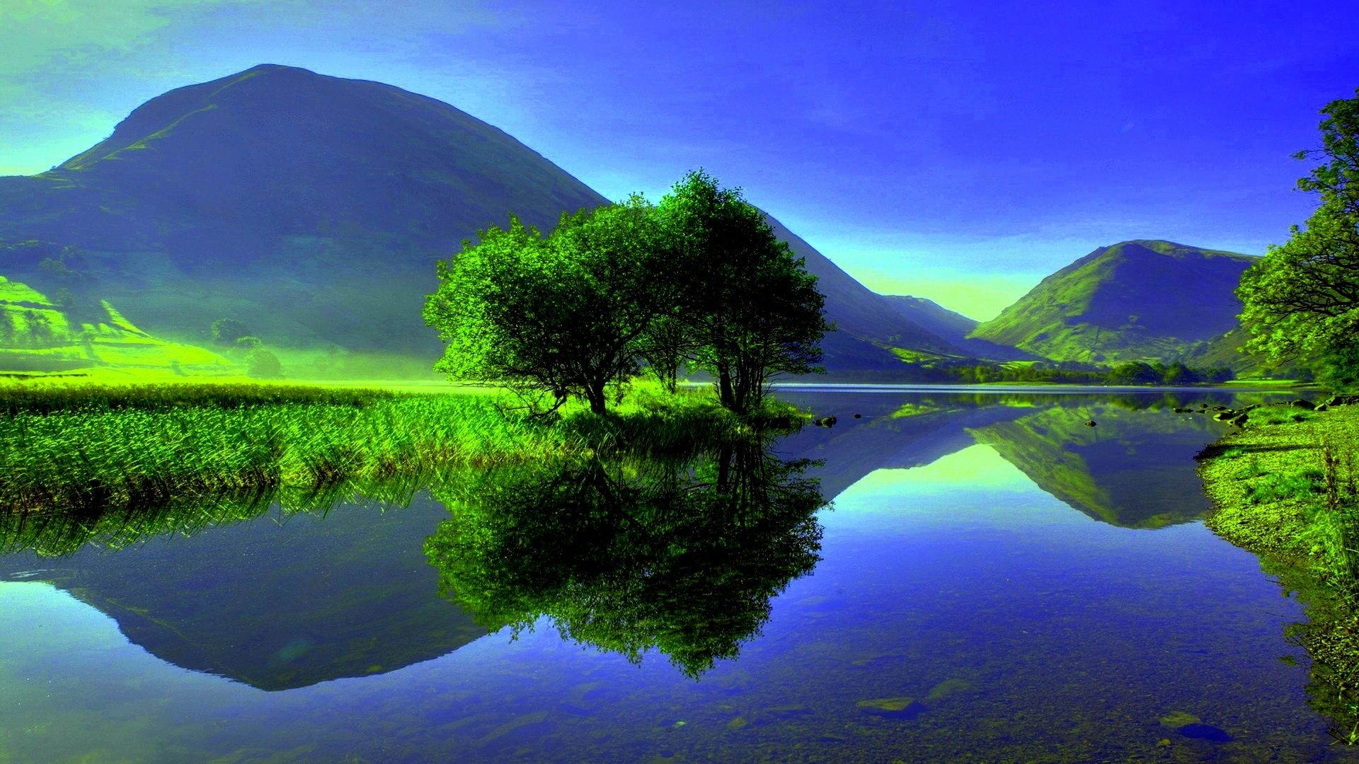 Nightly Nature Reflected Wallpapers - Wallpaper Cave