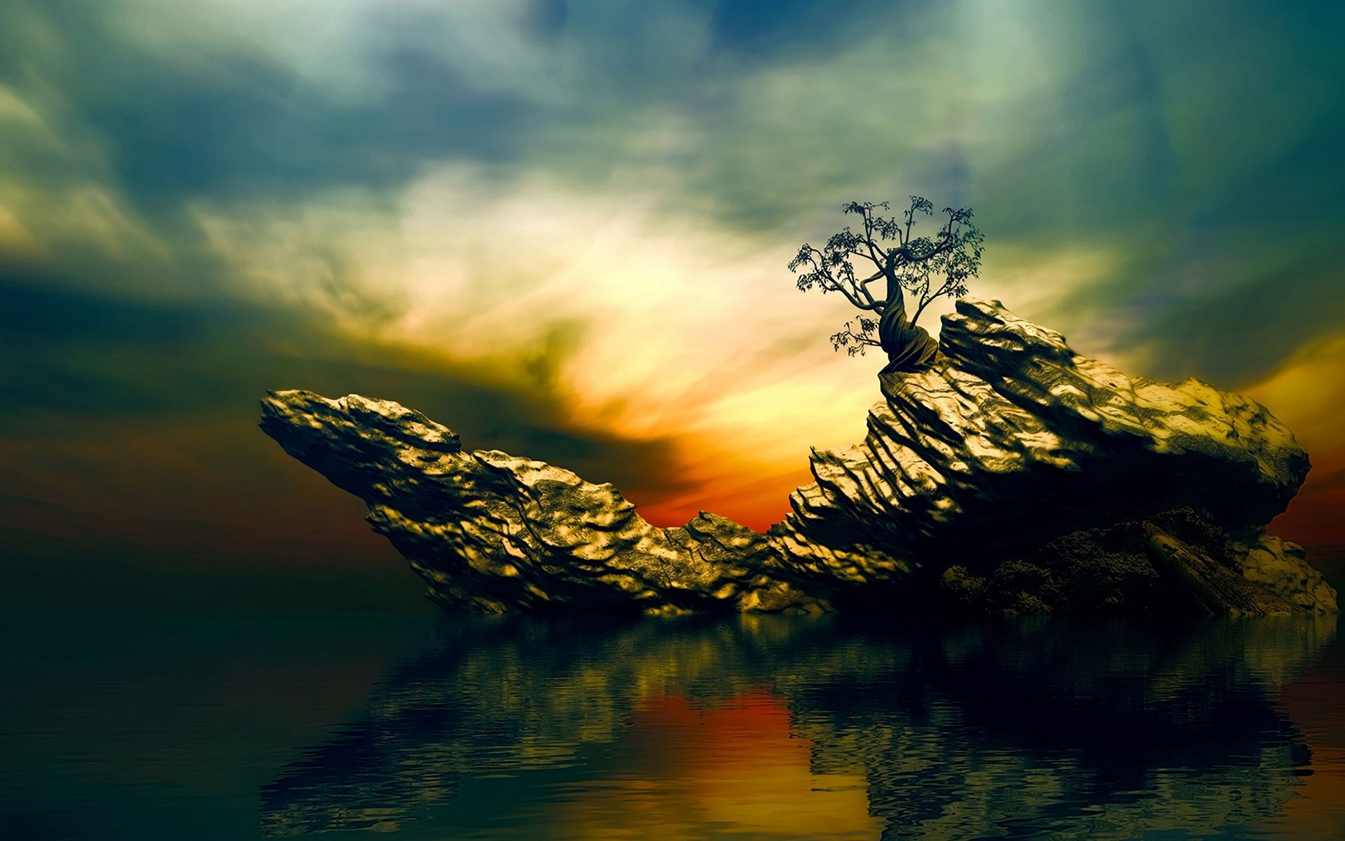 Nightly Nature Reflected Wallpapers - Wallpaper Cave