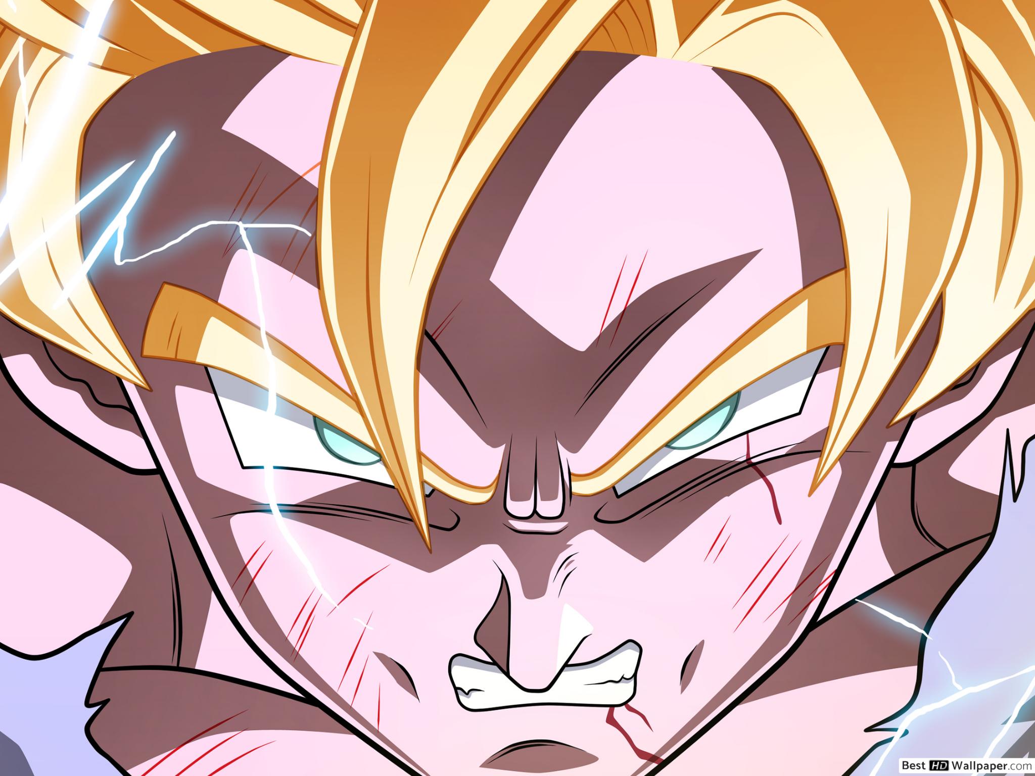 Goku Face Wallpapers - Wallpaper Cave