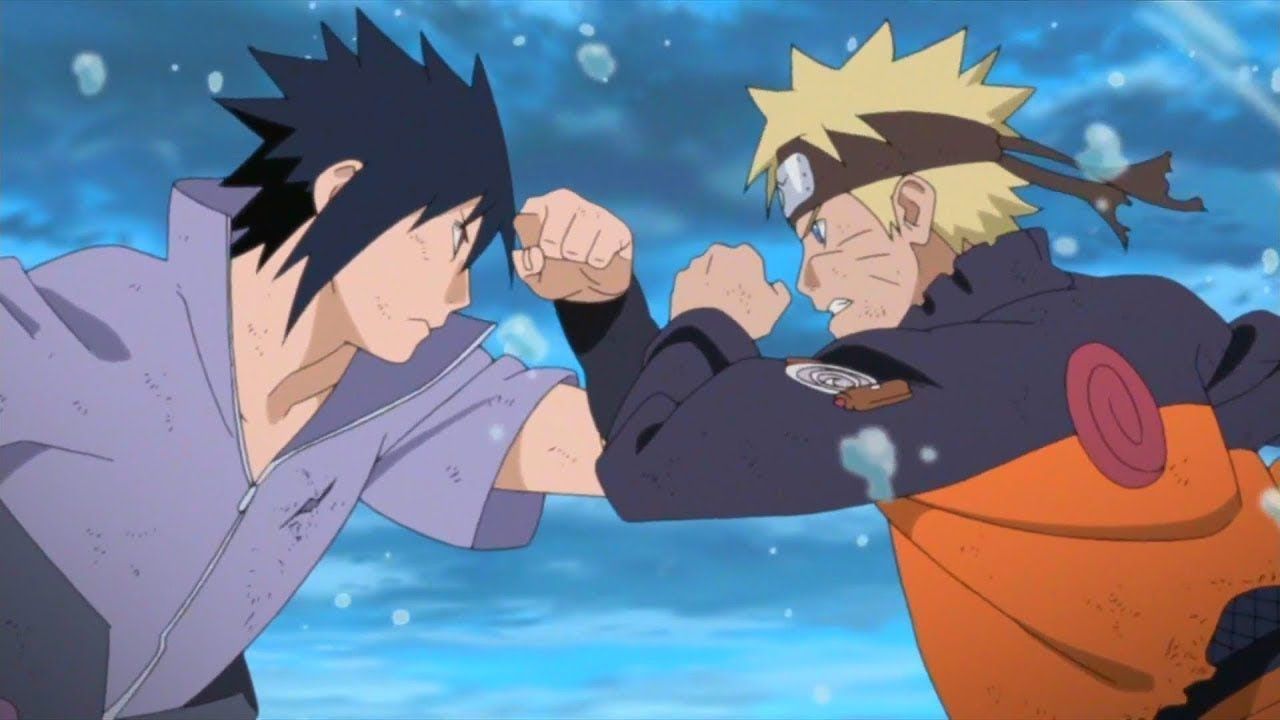 Sasuke And Naruto Last Battle Wallpapers Wallpaper Cave