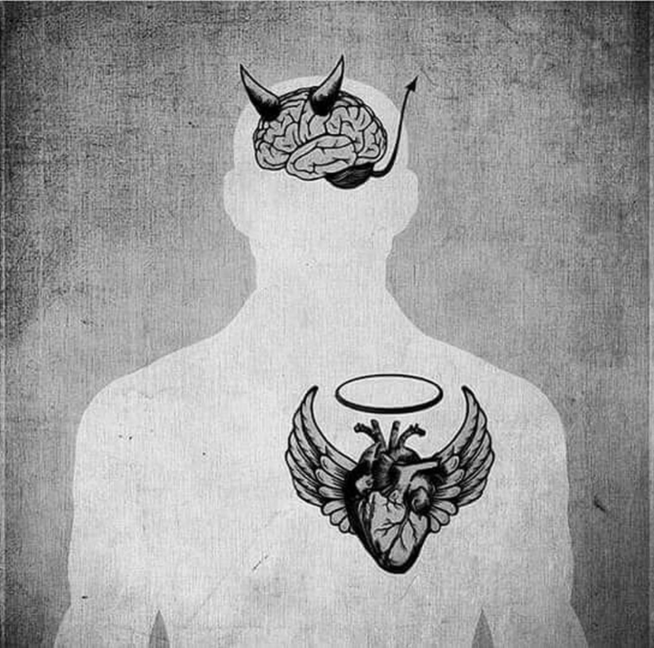 Angel And Demon Heart Wallpapers - Wallpaper Cave