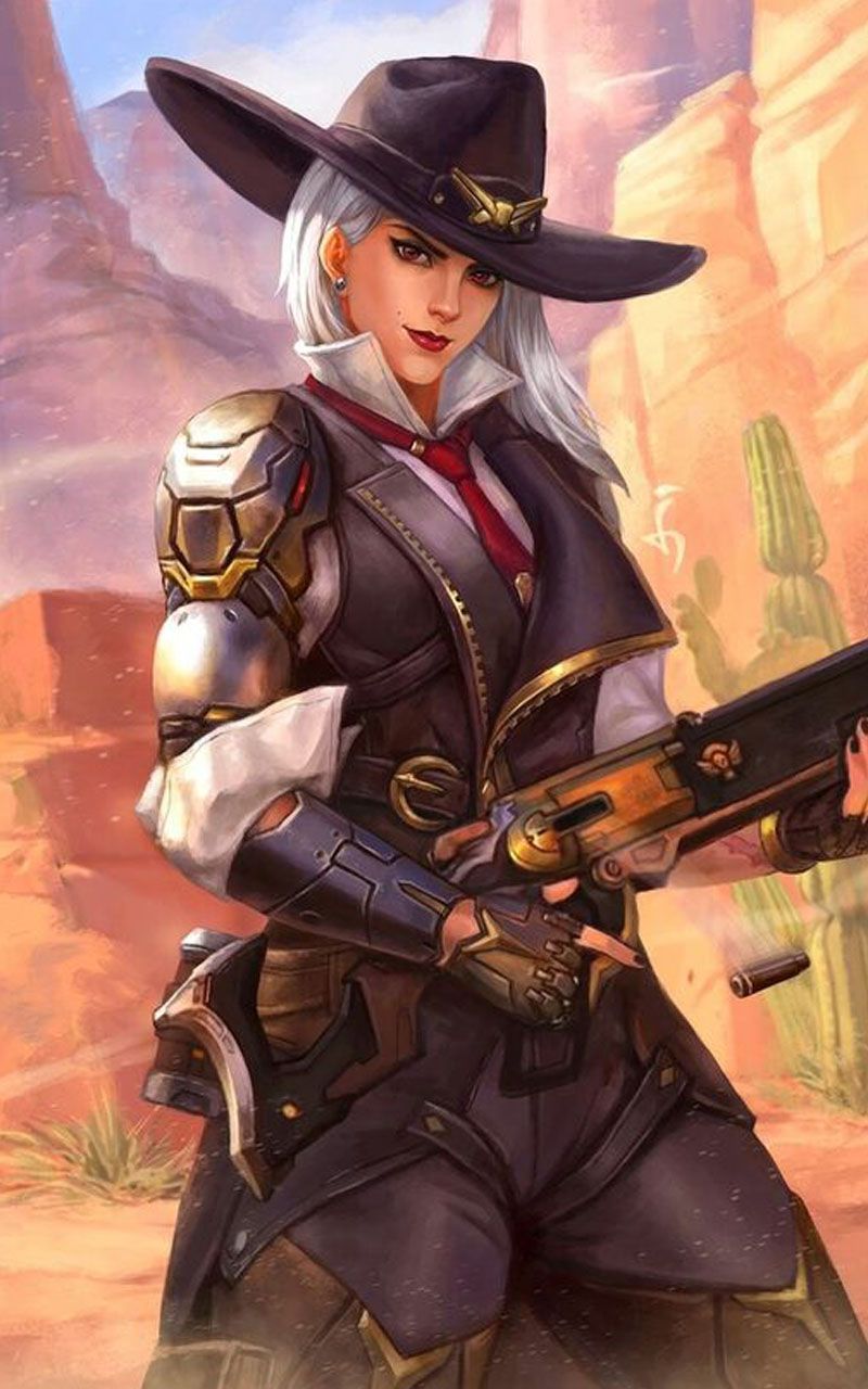 Ashe Overwatch Phone Wallpapers - Wallpaper Cave